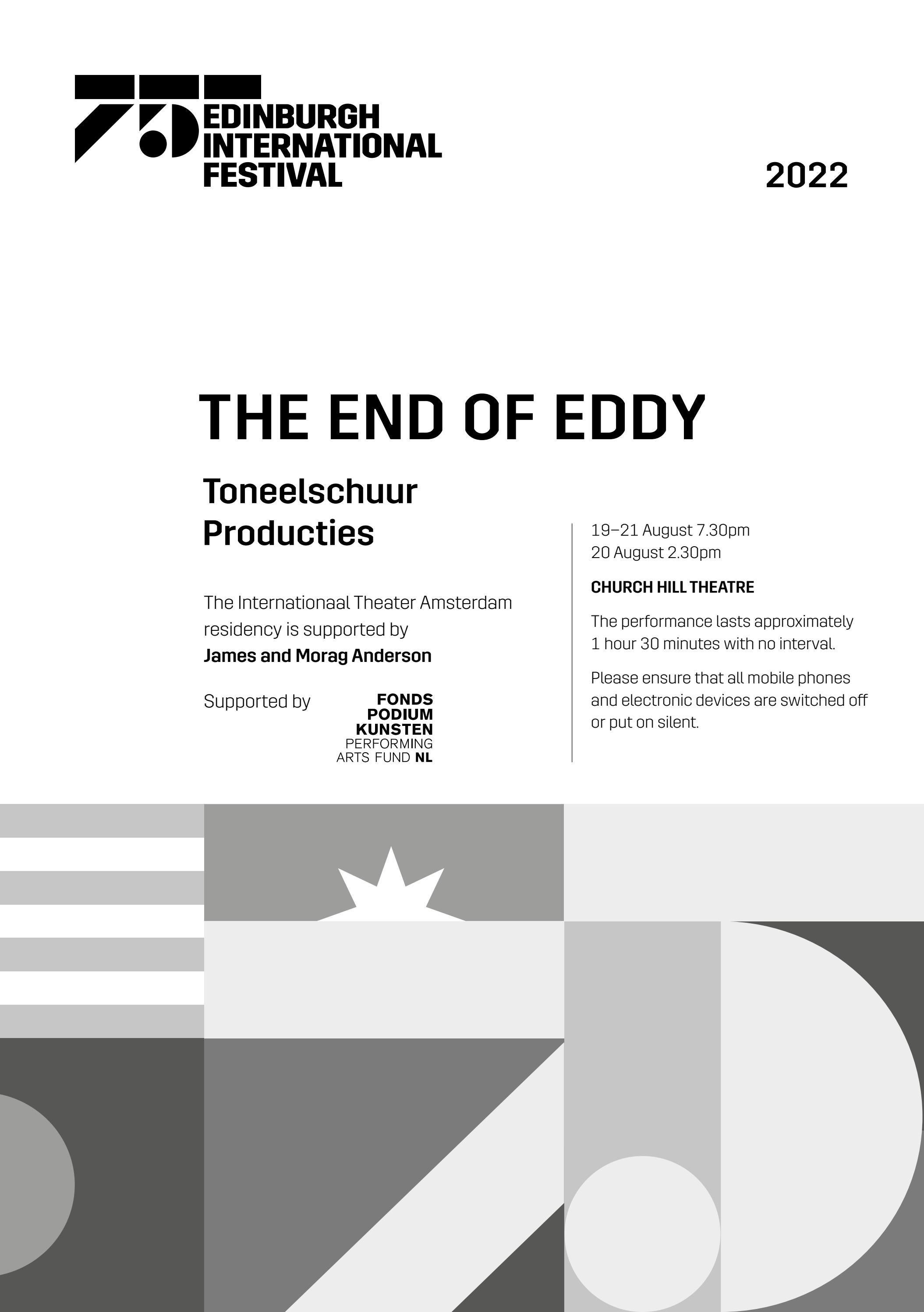 The End of Eddy by Edinburgh International Festival - Issuu