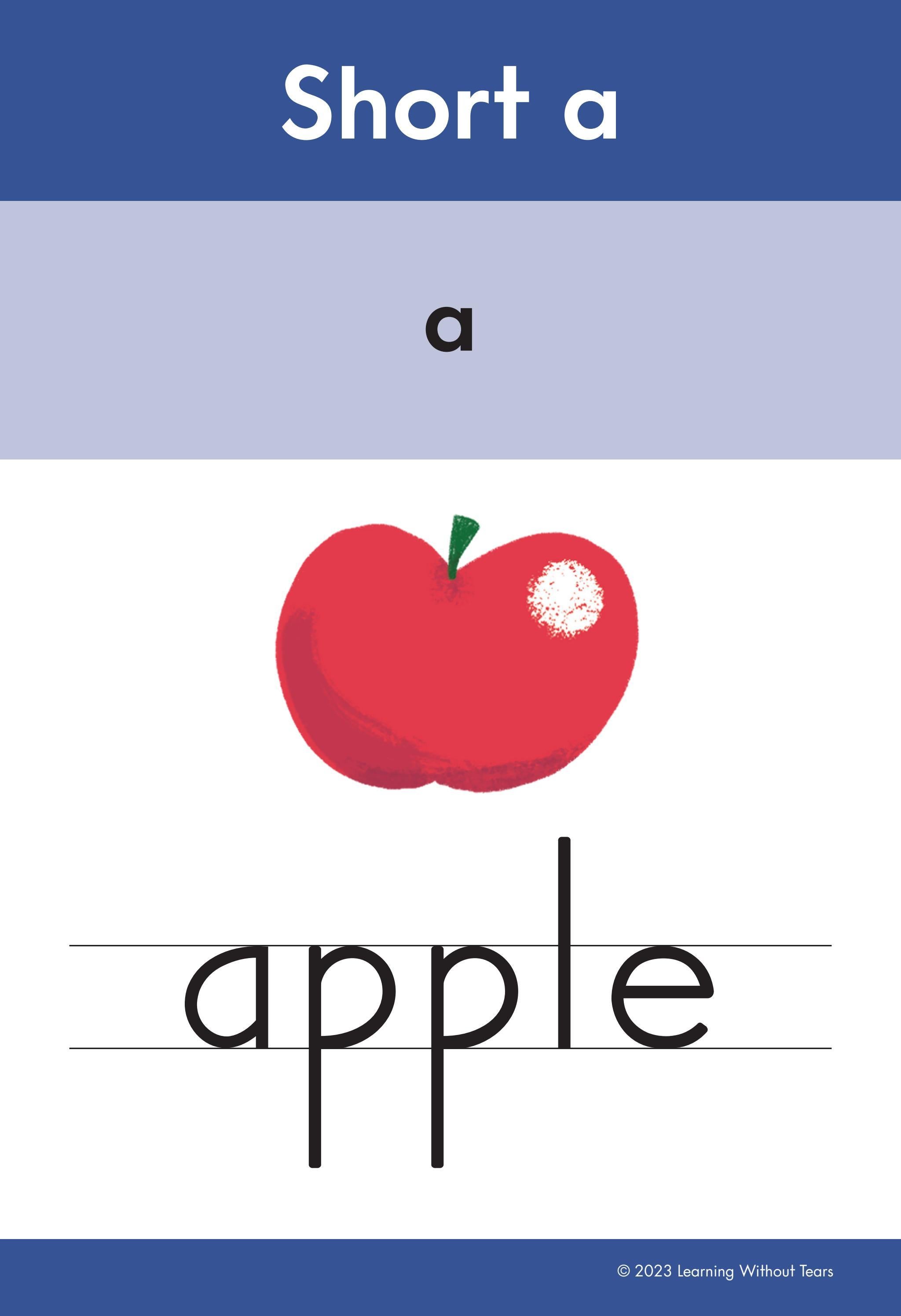 Short Vowel A, Phonics, Reading, and Me by Learning Without Tears - Issuu