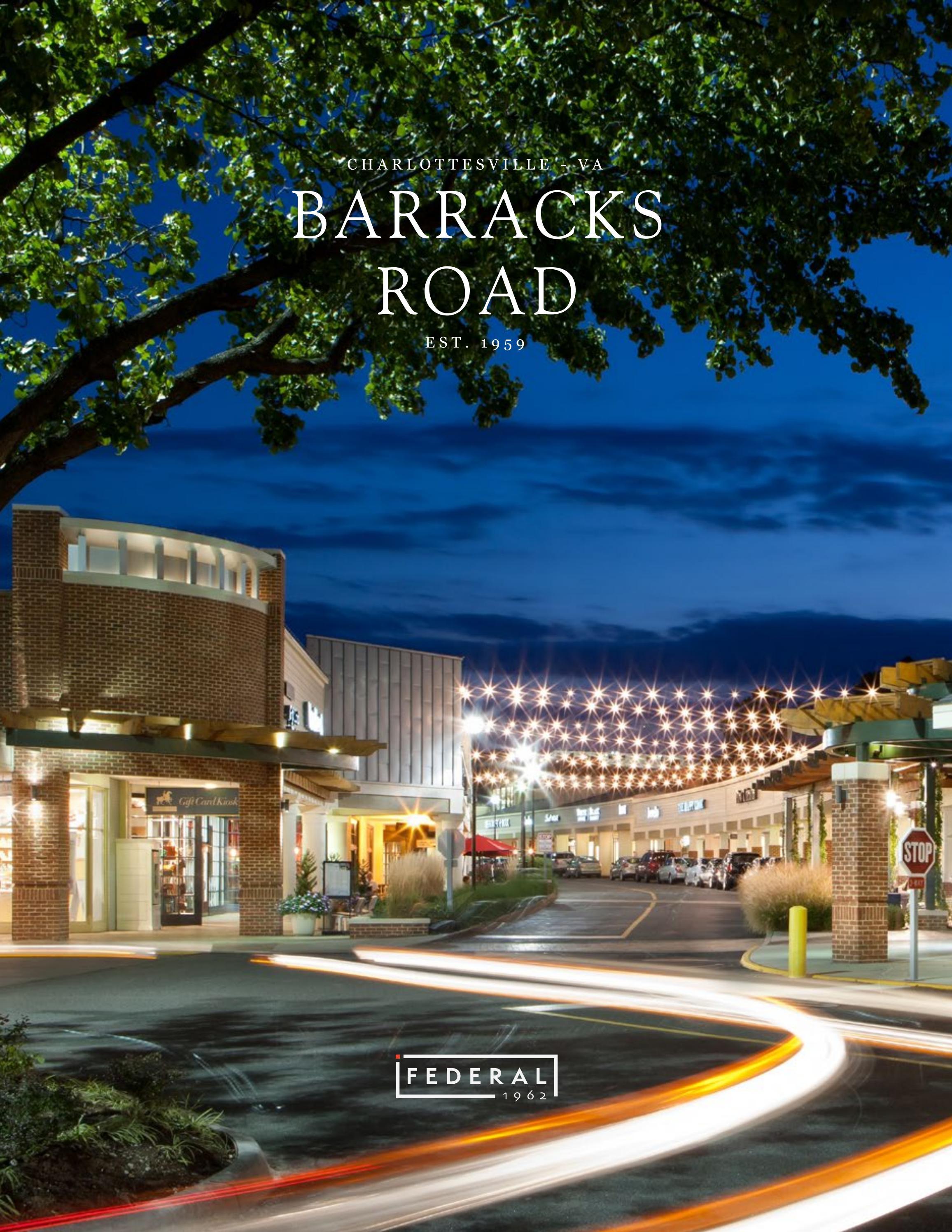 Barracks Road Leasing Brochure by Federal 1962 - Issuu