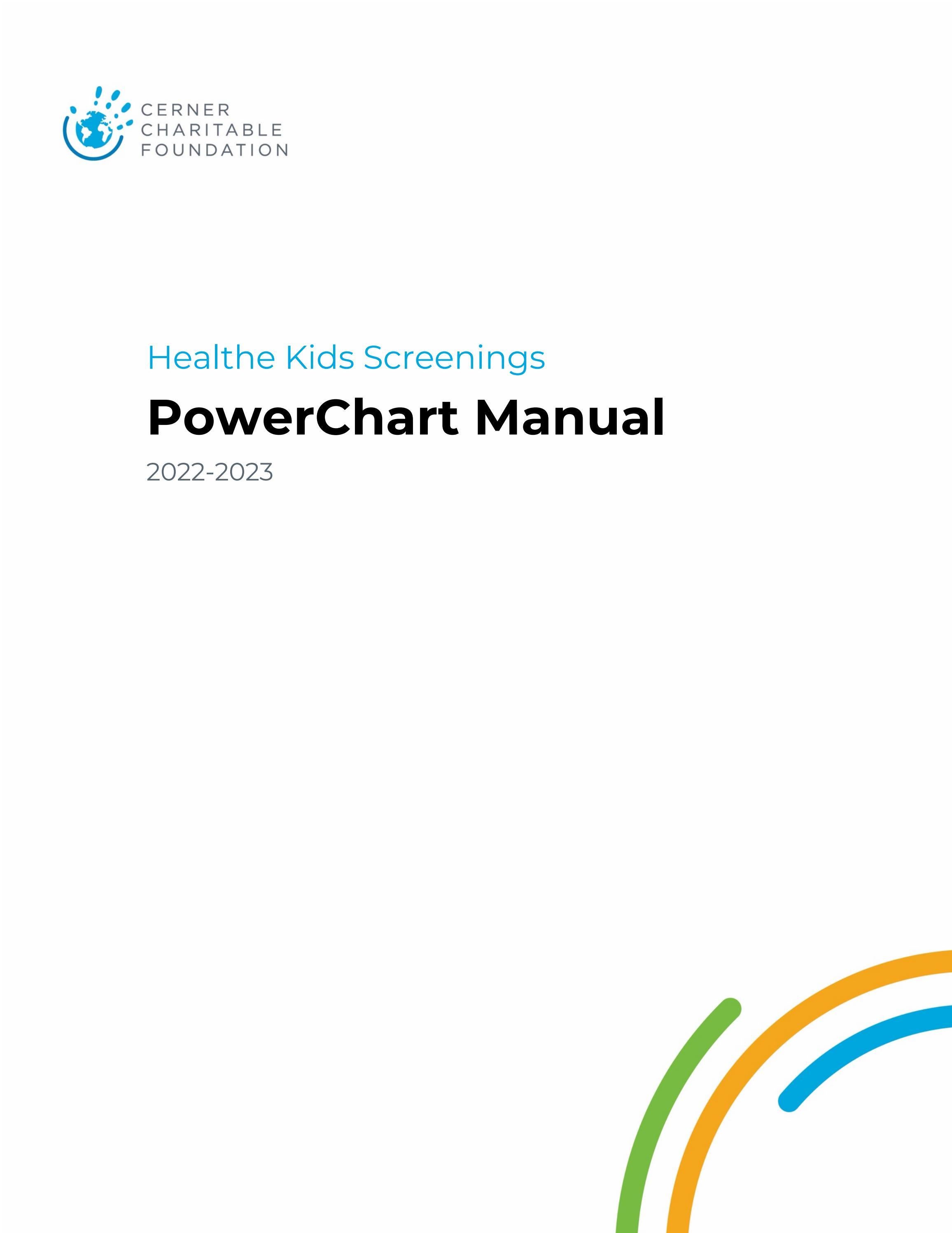 HKS PowerChart Manual 2022-2023 by Cerner Charitable Foundation - Issuu
