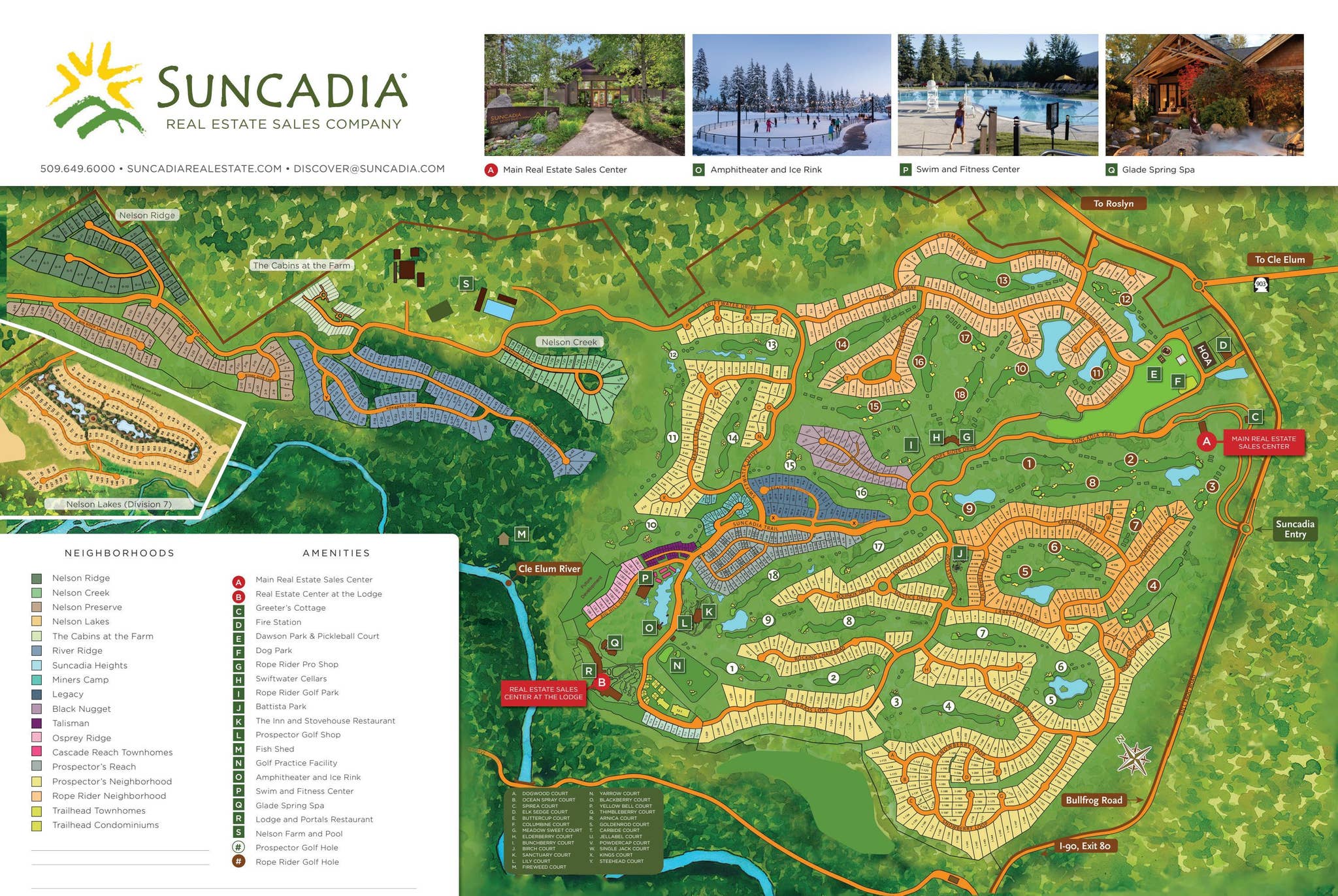 Suncadia Real Estate Map by Suncadia Resort - Issuu