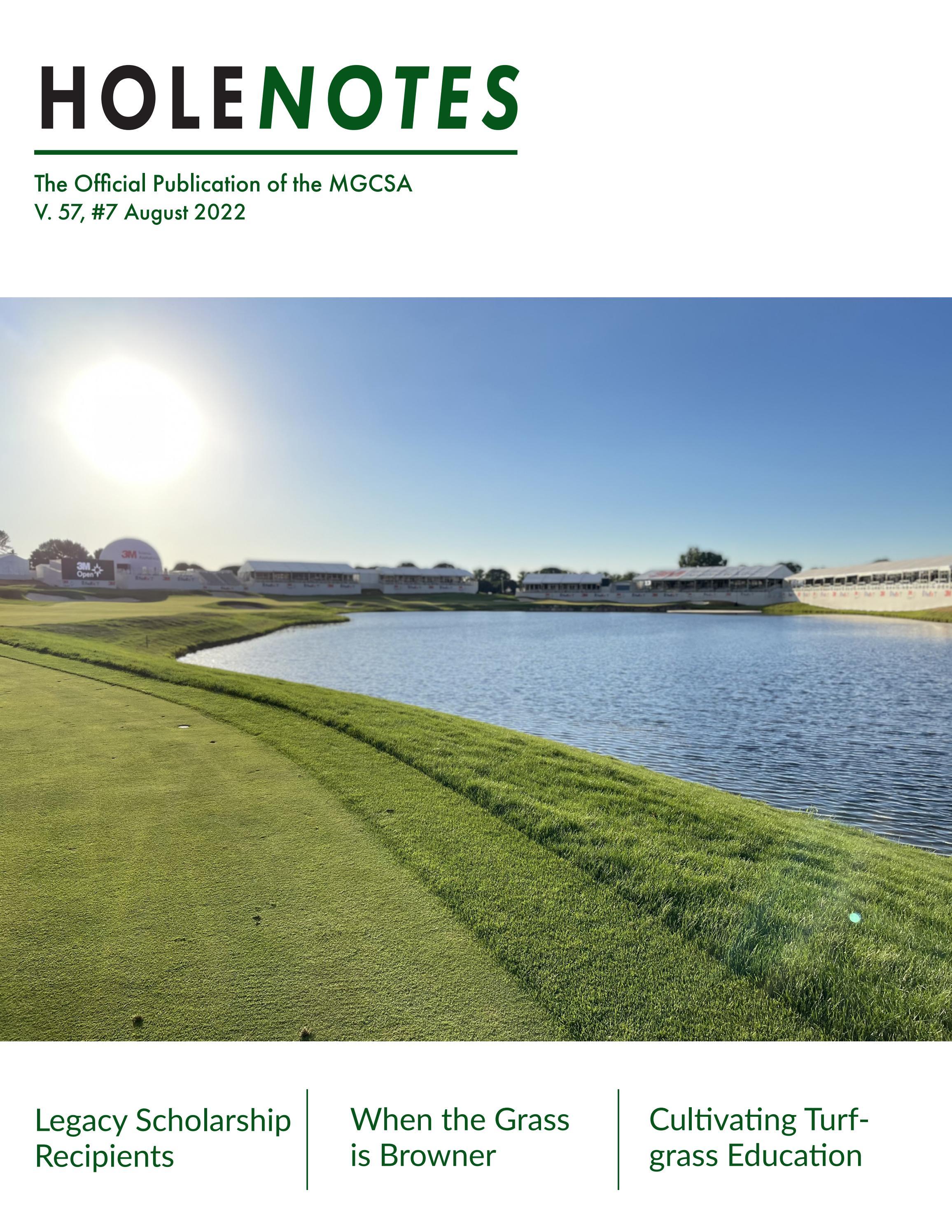 Hole Notes August 2022 by Minnesota Golf Course Superintendents ...