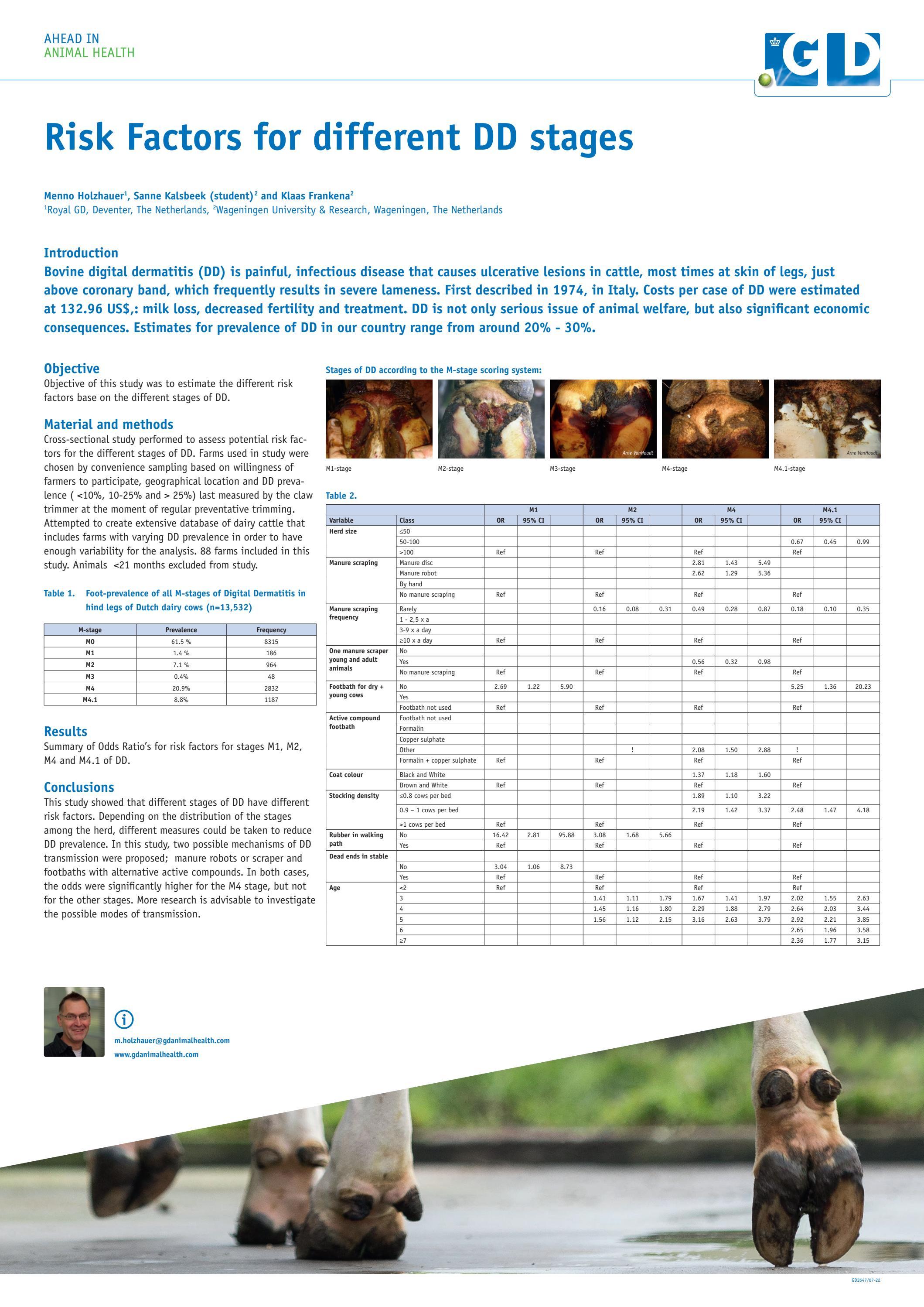 Risk Factors for different DD stages by Royal GD - Issuu