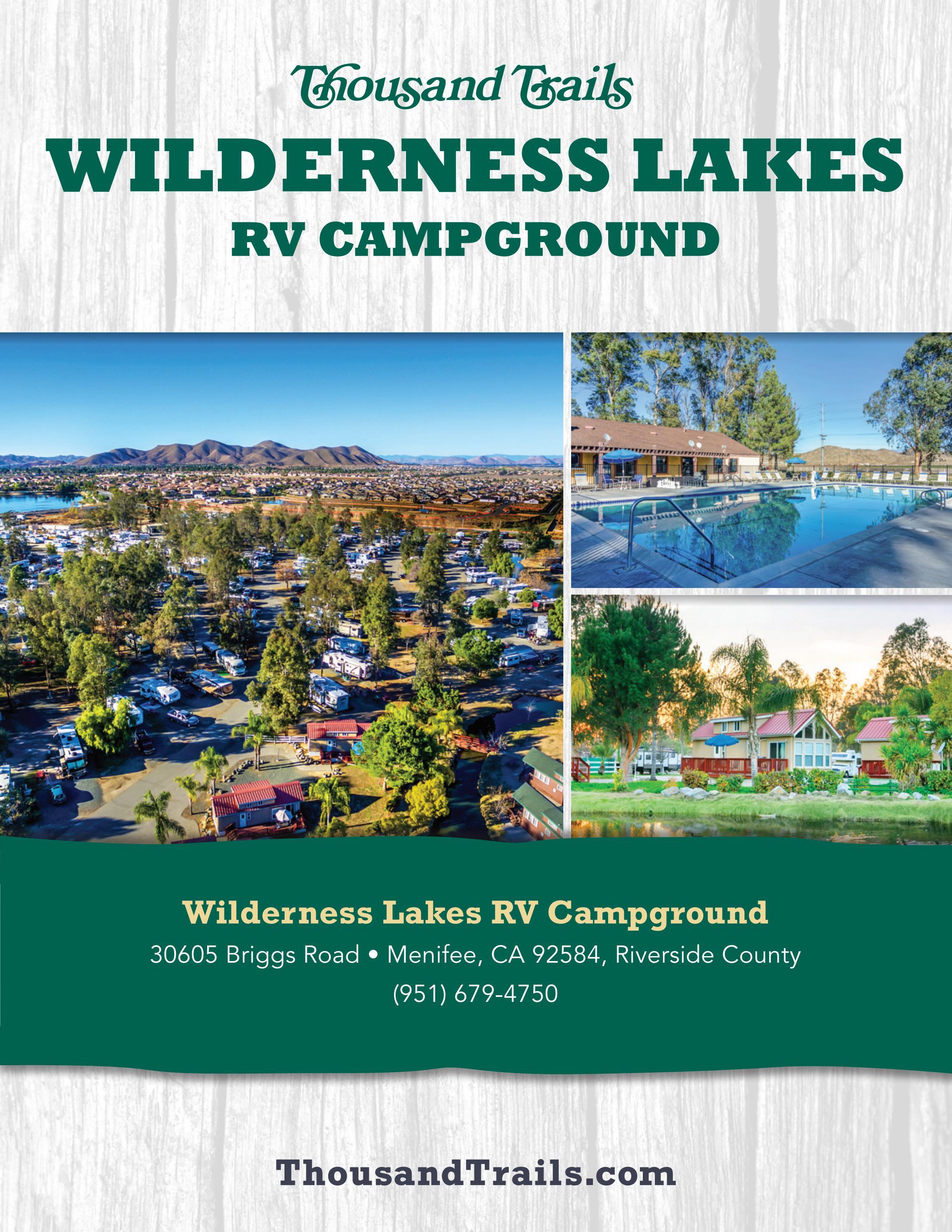 Thousand Trails Wilderness Lakes RV Campground by AGS/Texas Advertising ...