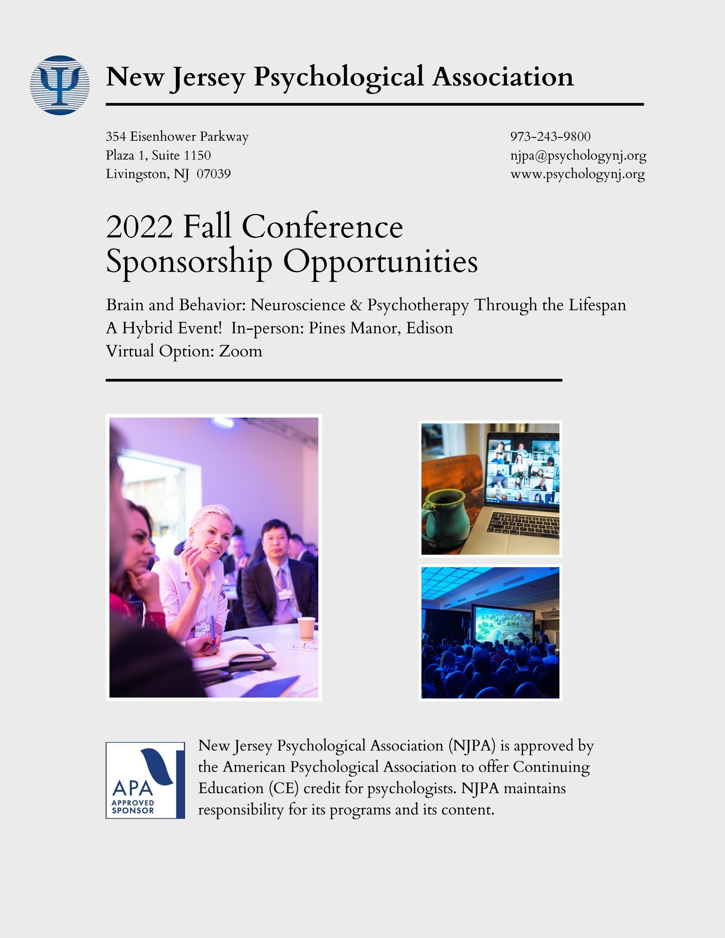 2022 NJPA Fall Conference Sponsorships & Exhibiting by NJPA - Issuu