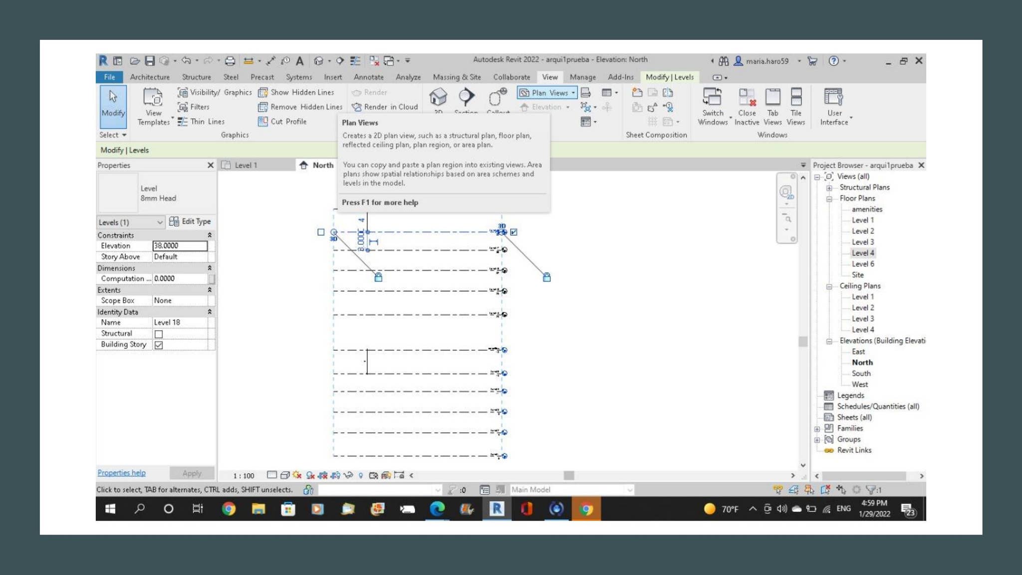 MANUAL REVIT PARA PRINCIPIANTES (3) NIVELES by GUIMAPA - Issuu