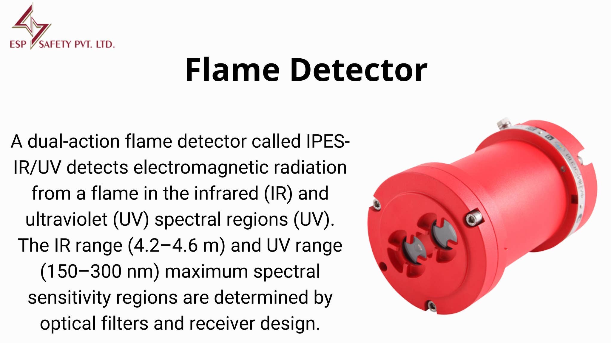 Flame Detector - IPES IR /UV | ESP-SAFETY by ESP Safety - Issuu