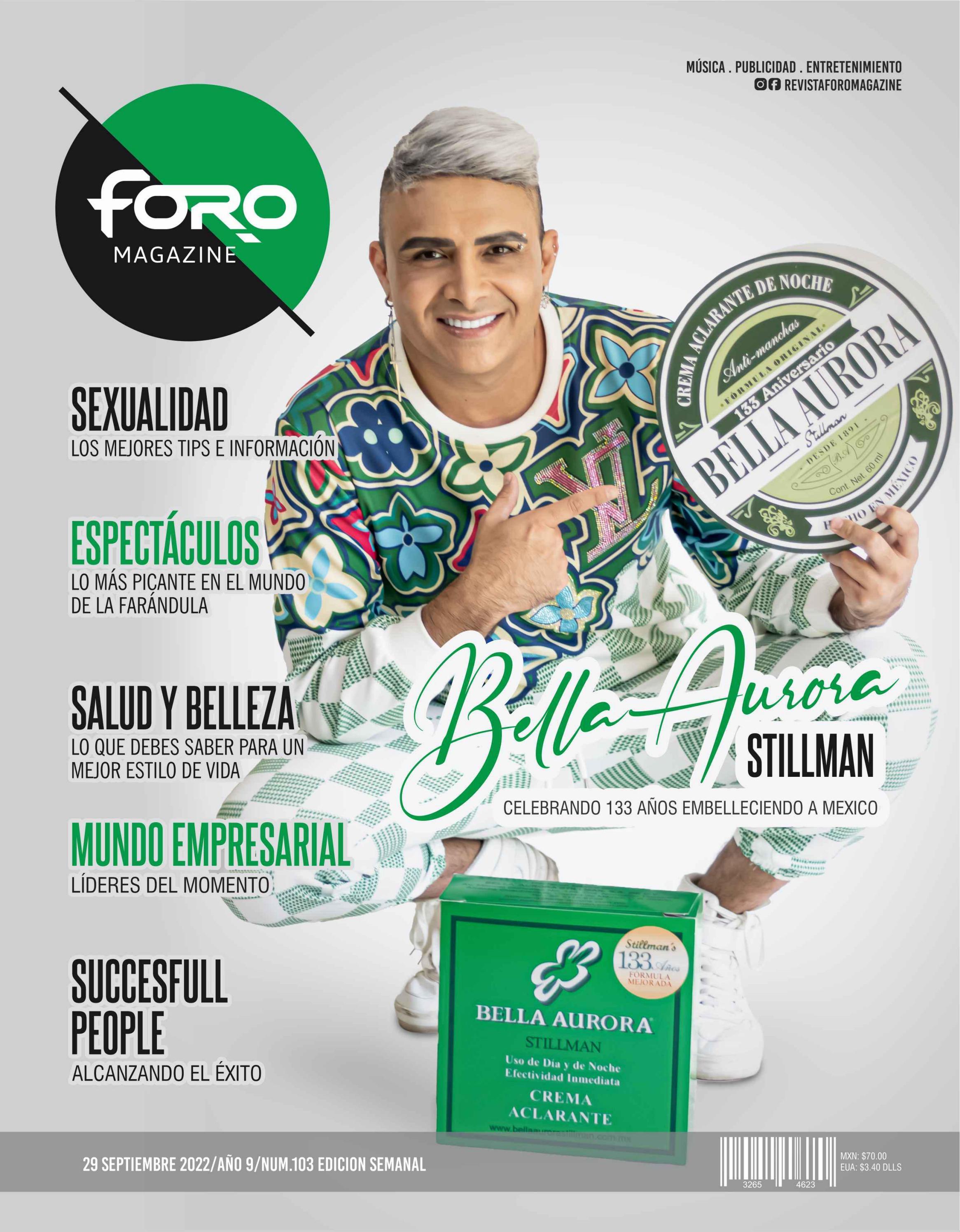 TOTTO CAMACHO "BELLA AURORA" SEP 2022 by REVISTA FORO MAGAZINE - Issuu