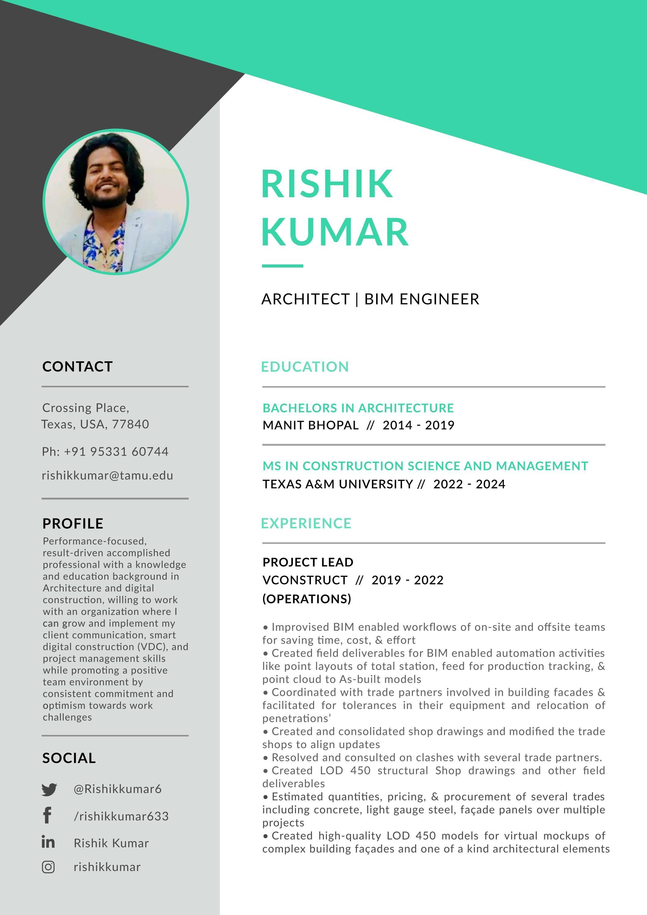 Resume by rishik kumar - Issuu
