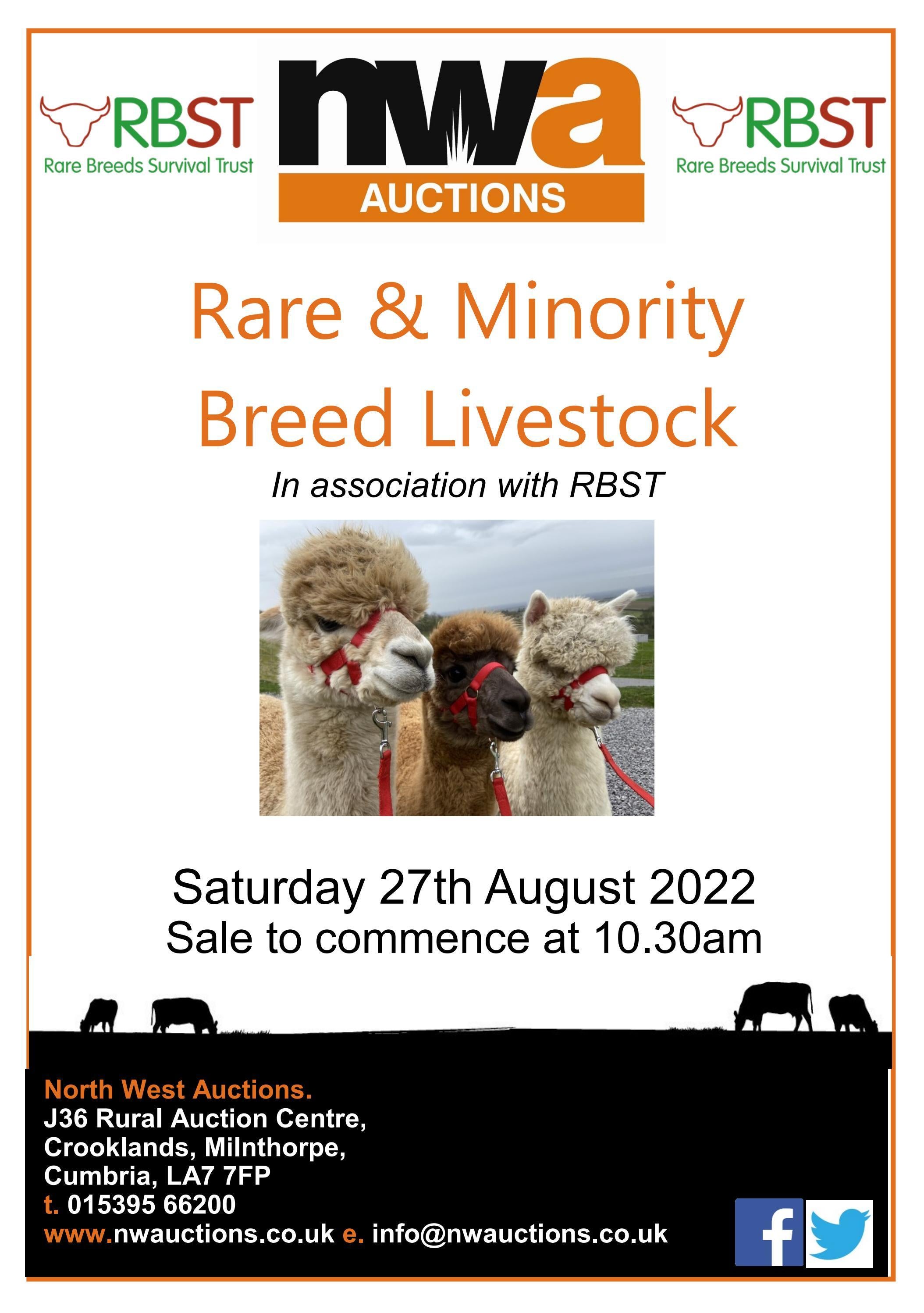 J36 Rare Breeds Catalogue by North West Auctions - Issuu