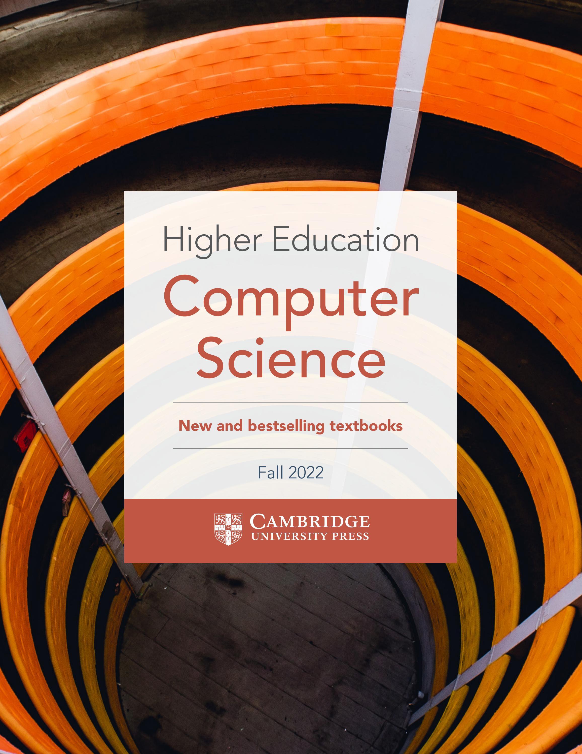 Computer Science Textbooks Catalogue Fall 2022 By Cambridge University