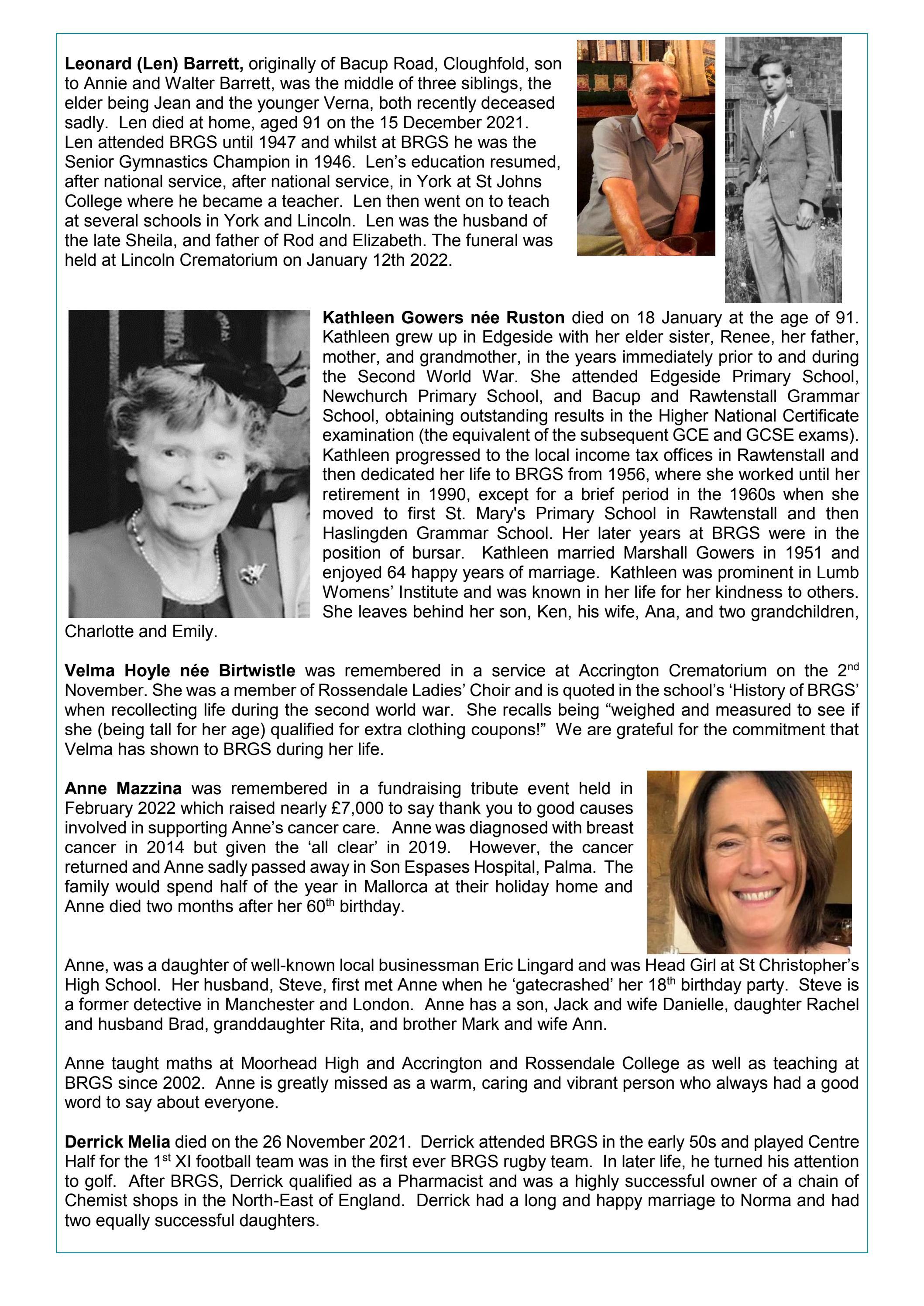 Friends of BRGS Edition 43 Summer 2022 by Schudio - Issuu