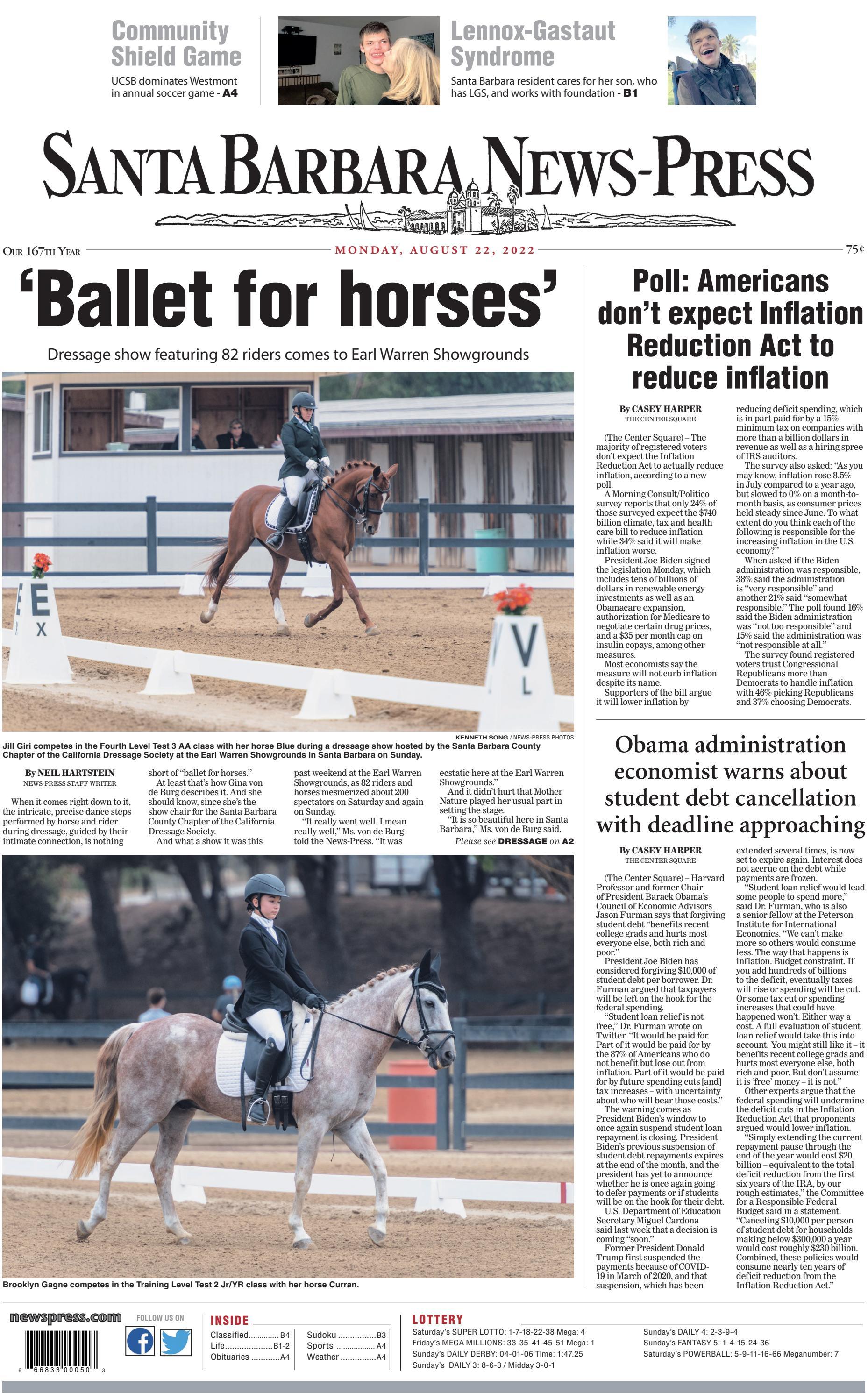 Santa Barbara News-Press: August 22, 2022 by Santa Barbara News-Press ...
