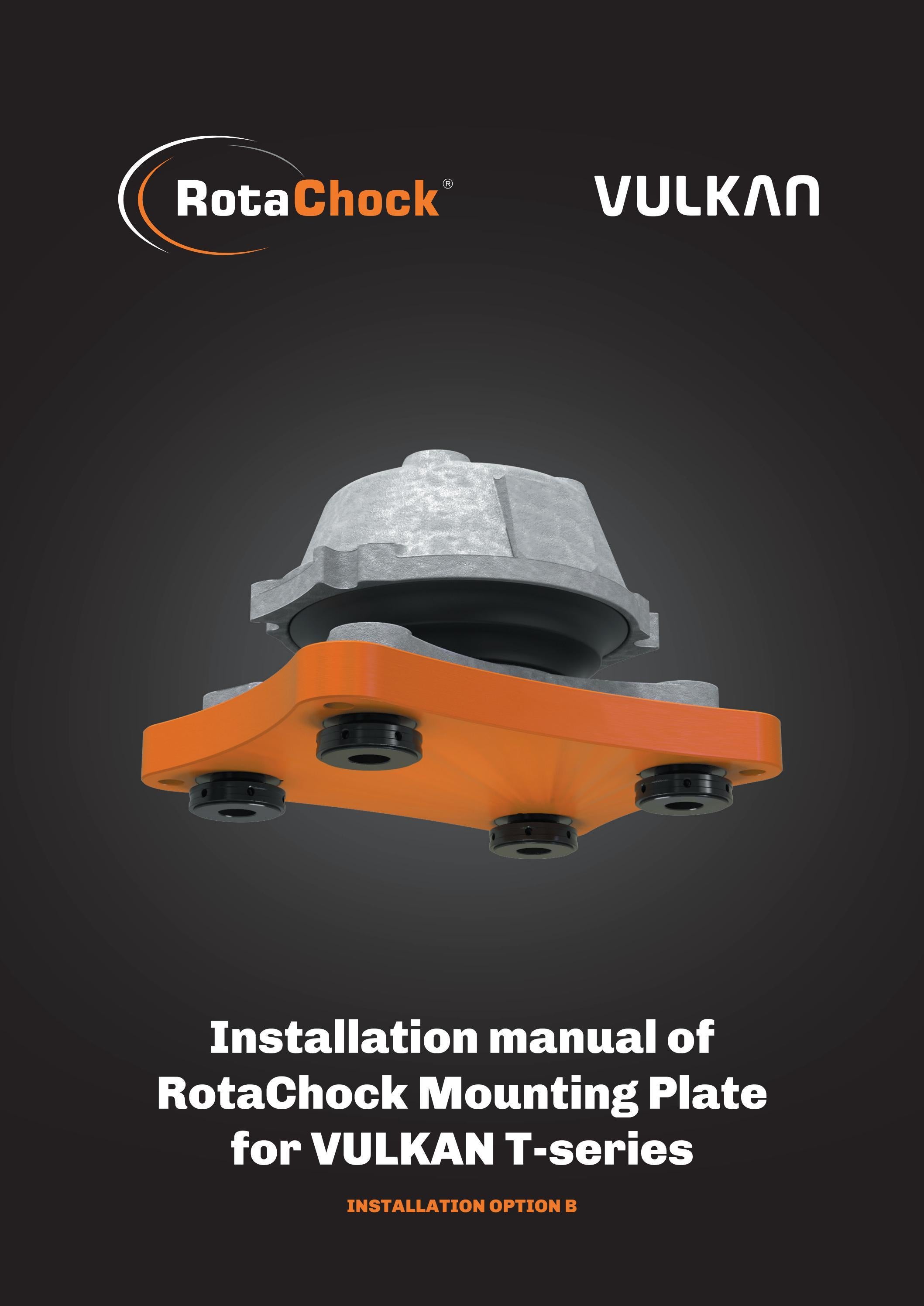 RotaChock® Mounting Plate Installation Manual: Option B Welding Plate ...
