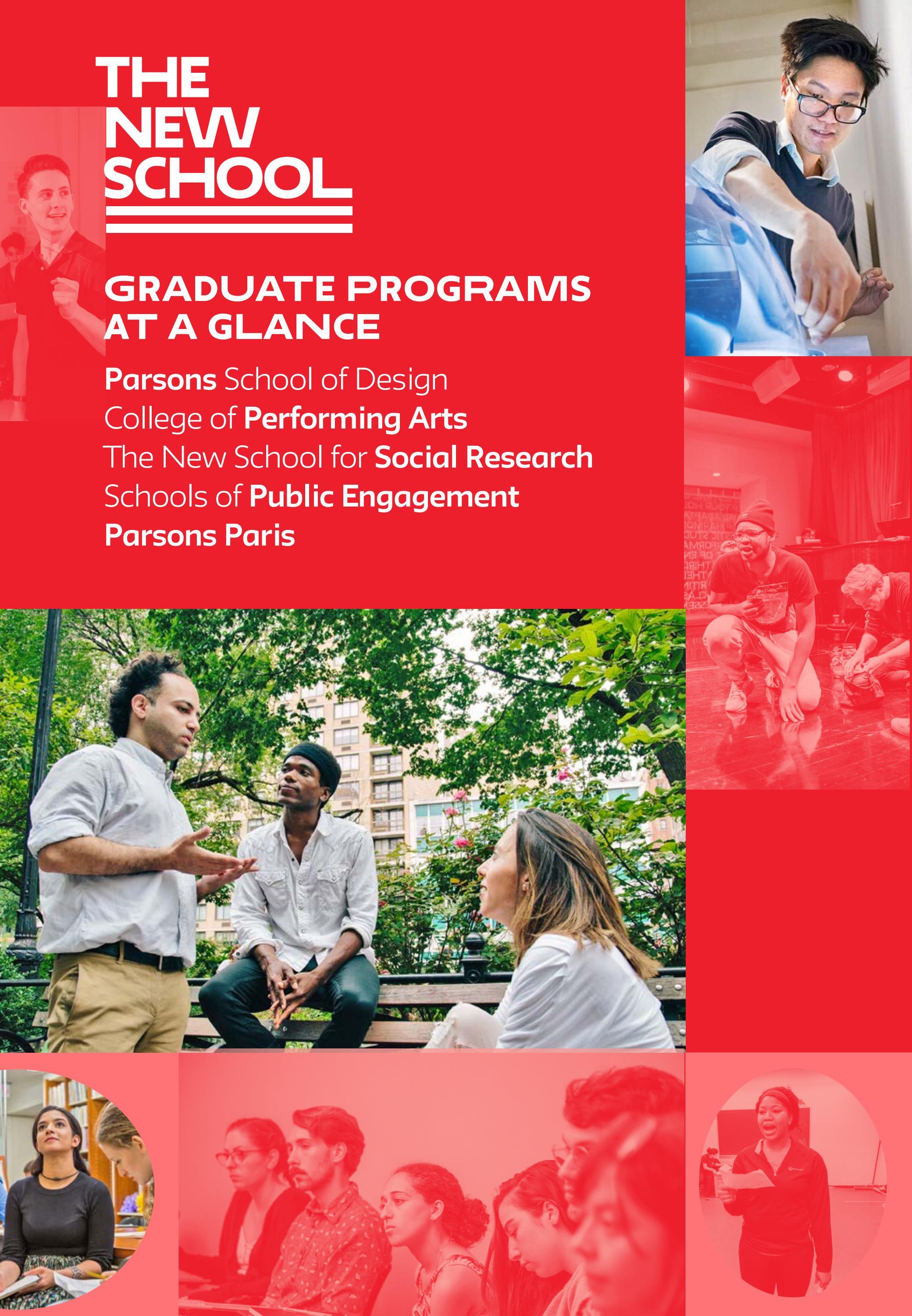 2022 New School Graduate Programs at a Glance by tns-online-marketing ...