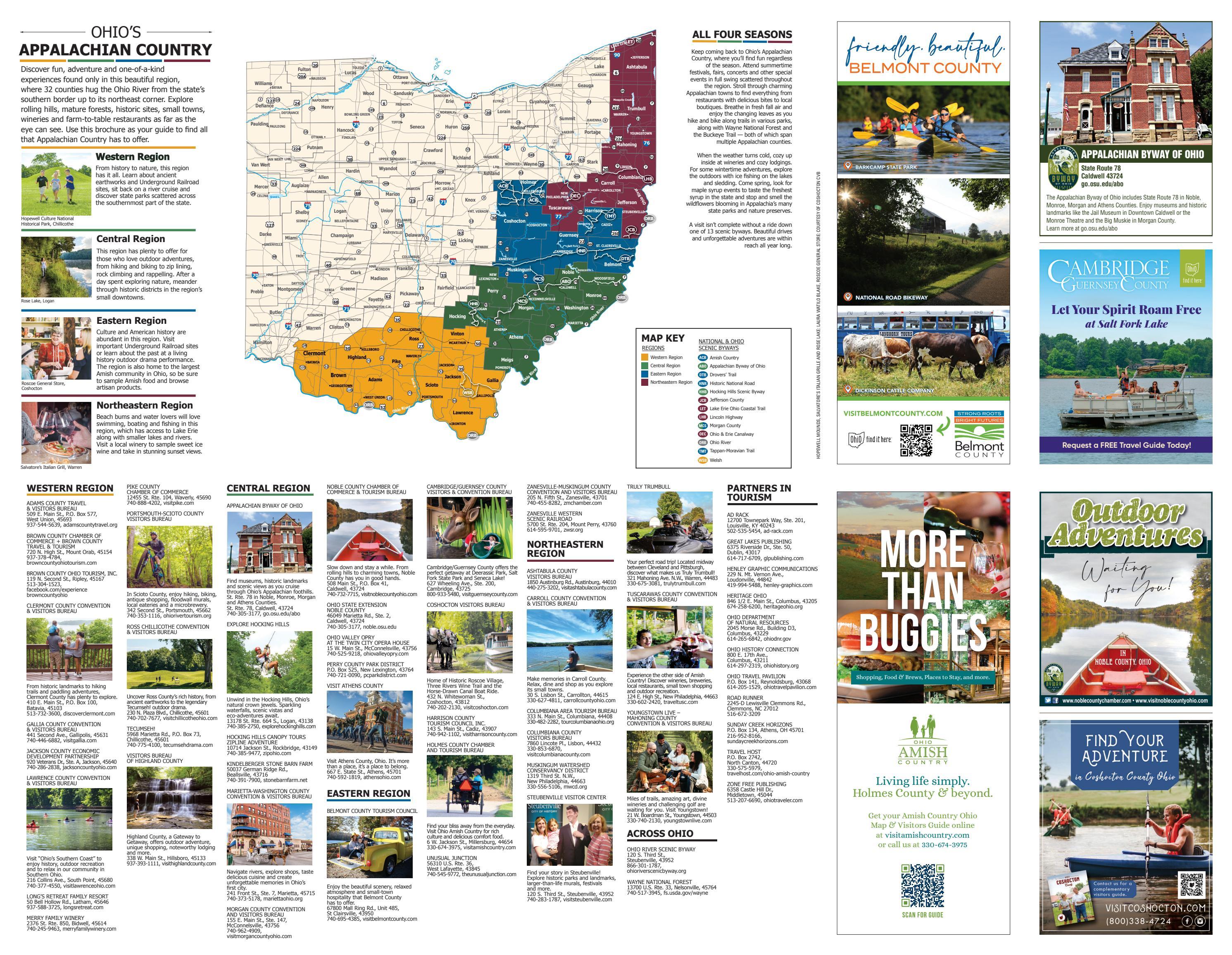 2022-23 Ohio Appalachian Country Map and Brochure by ...
