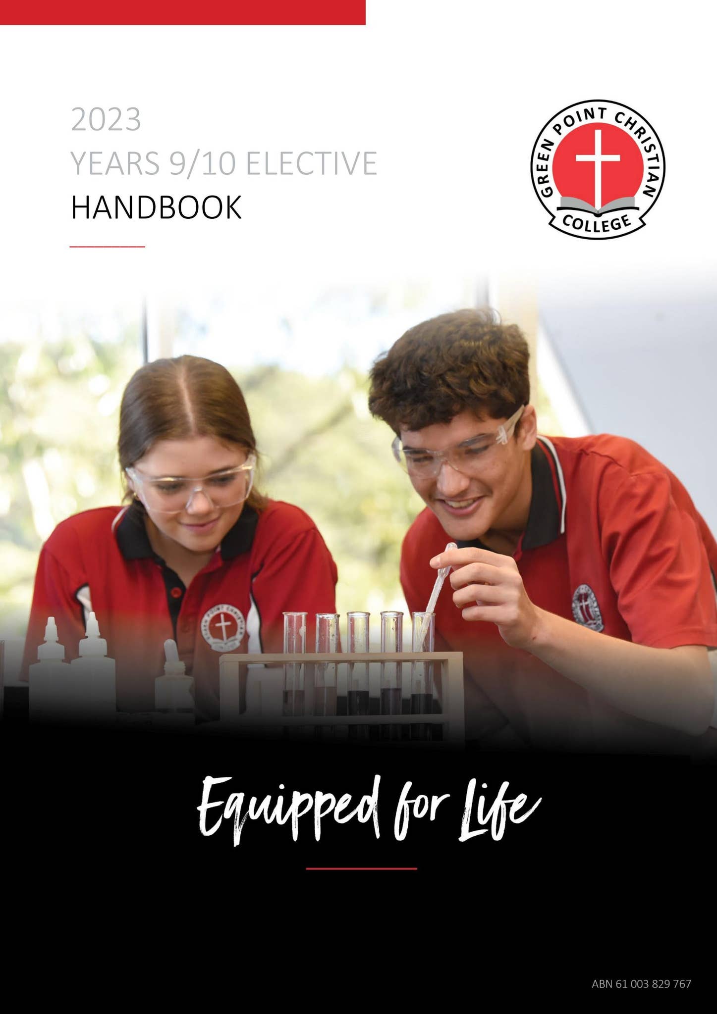 Years 9 & 10 Elective Handbook by Green Point Christian College - Issuu