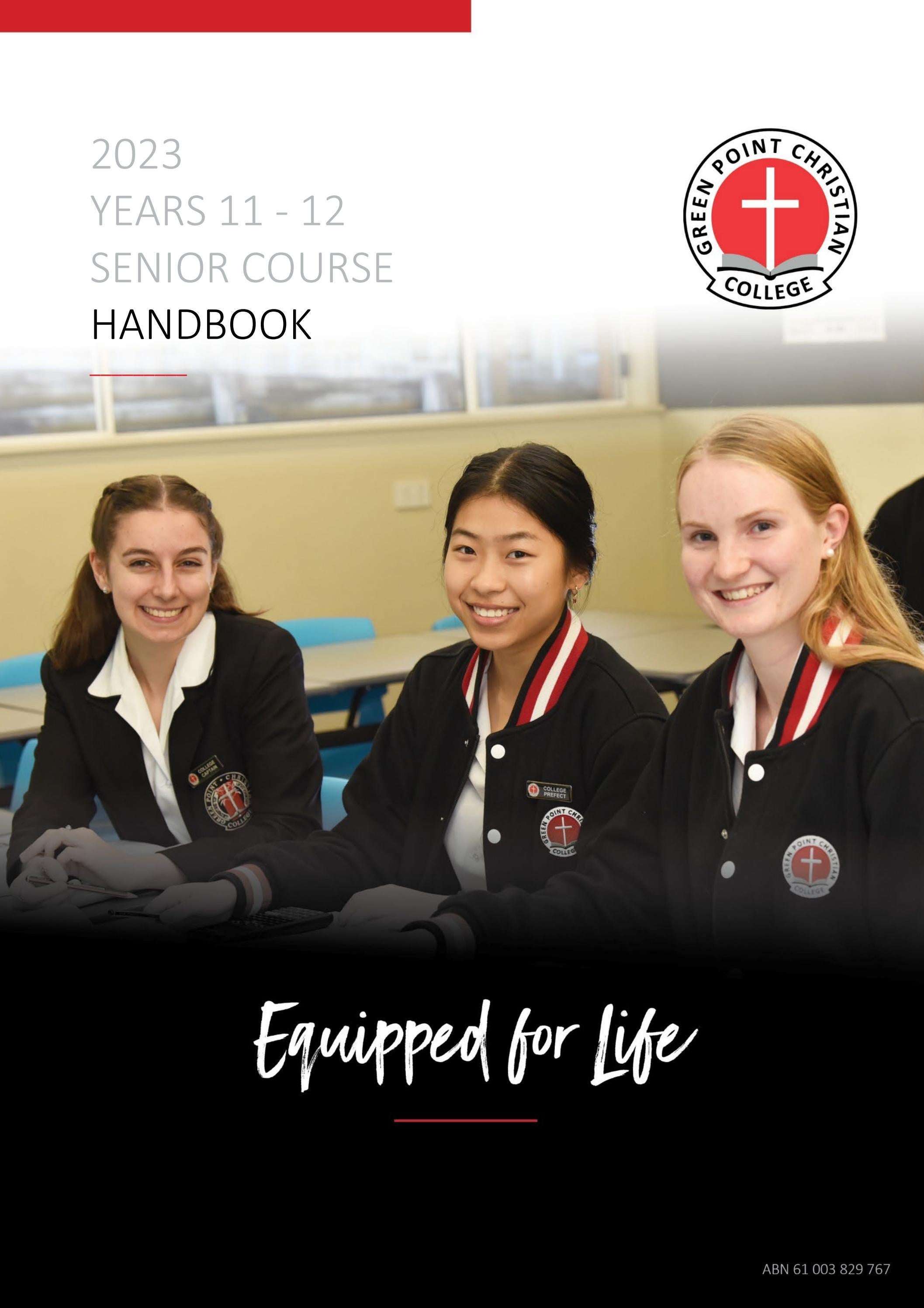 Senior Course Handbook by Green Point Christian College - Issuu