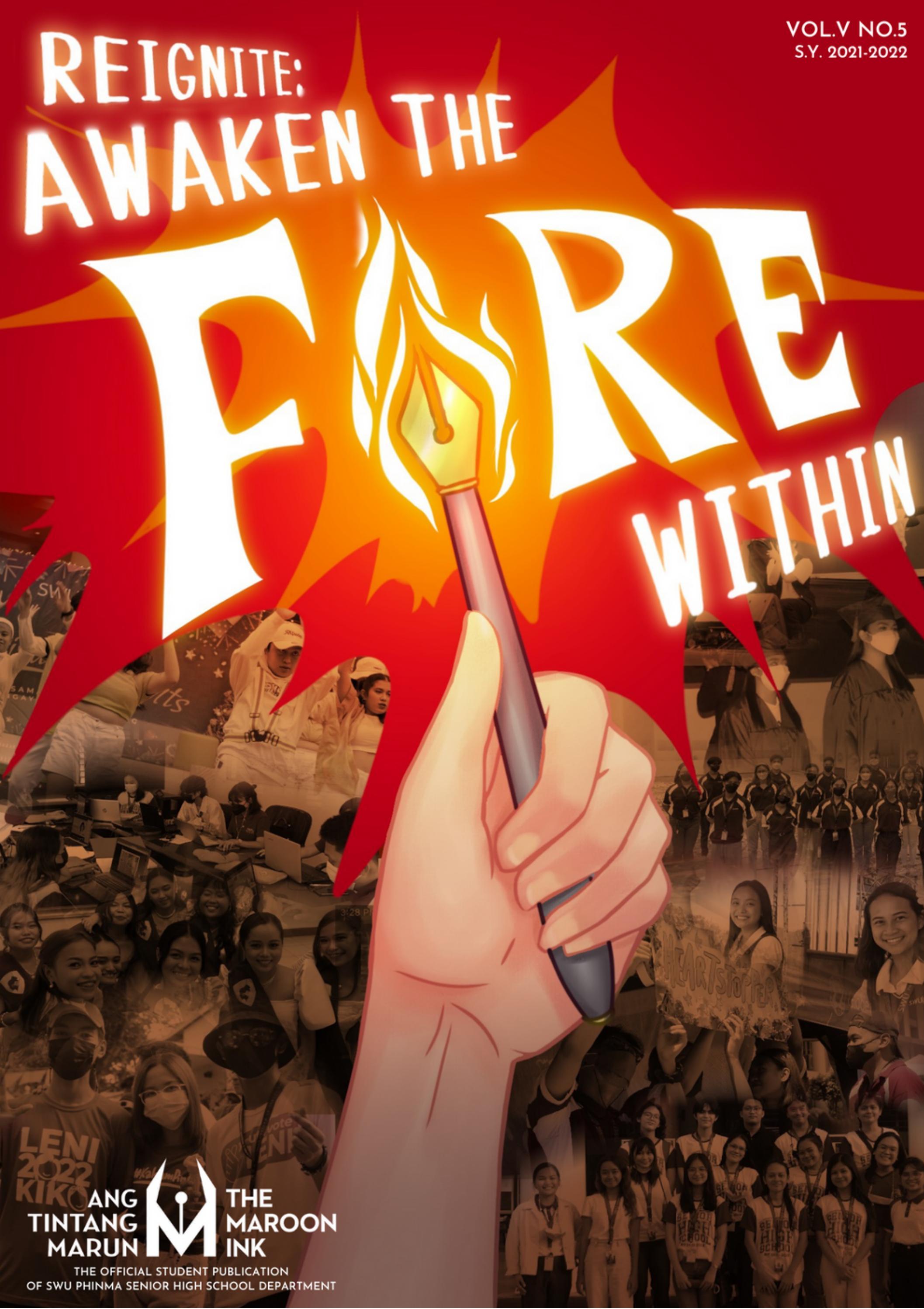 TMI | ATM — Reignite: Awaken The Fire Within by The Maroon Ink | Ang Tintang Marun - Issuu