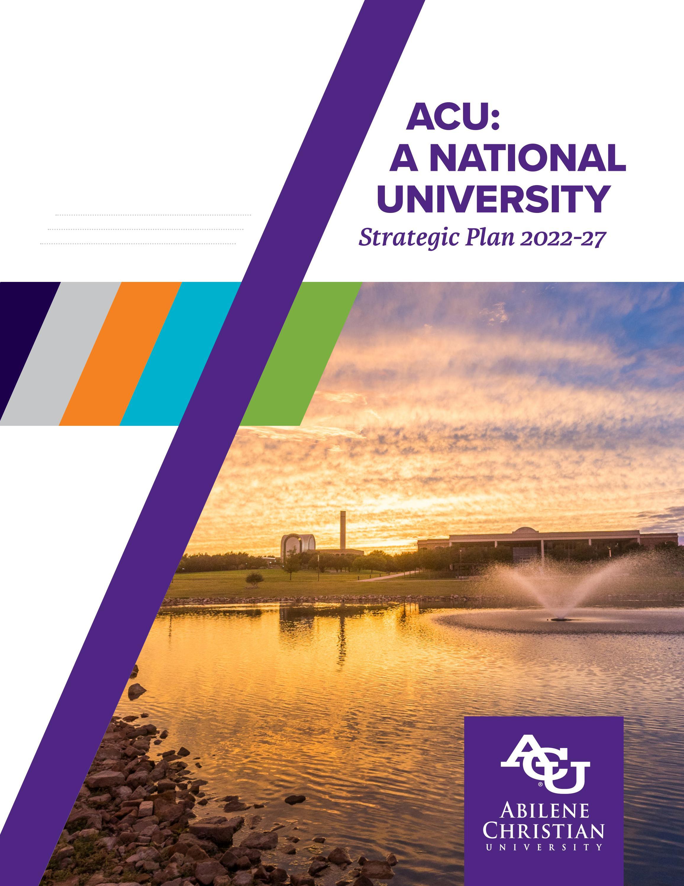 ACU Strategic Plan 2022-2027 by Abilene Christian University - Issuu