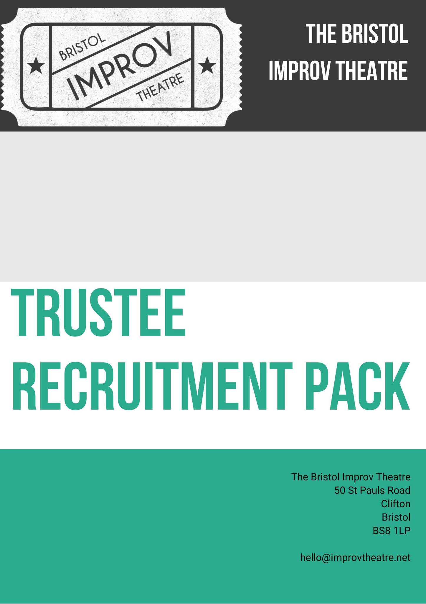 Trustee Recruitment Pack 2022 by bristolimprovtheatre - Issuu