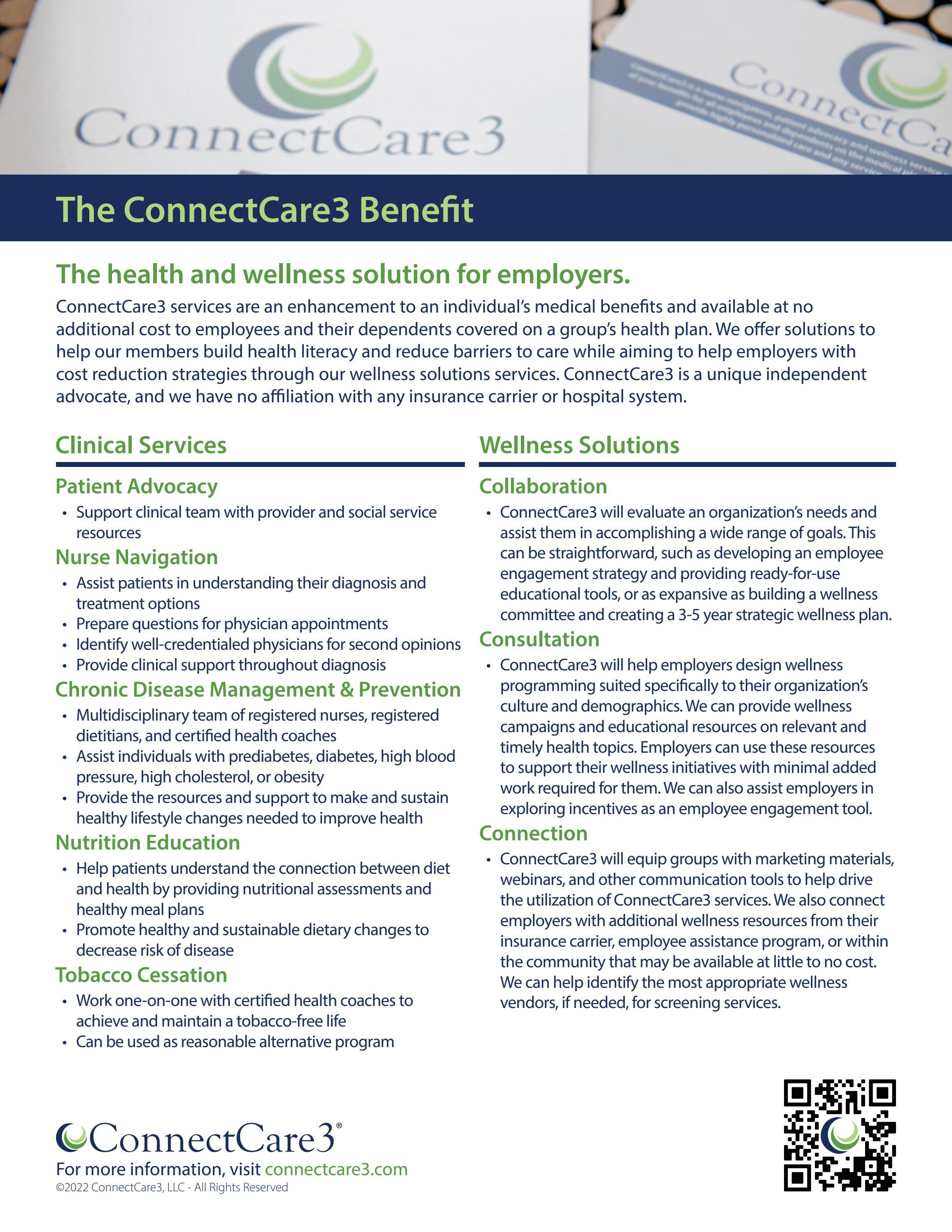 The ConnectCare3 Benefit for Consultants by The Benecon Group - Issuu