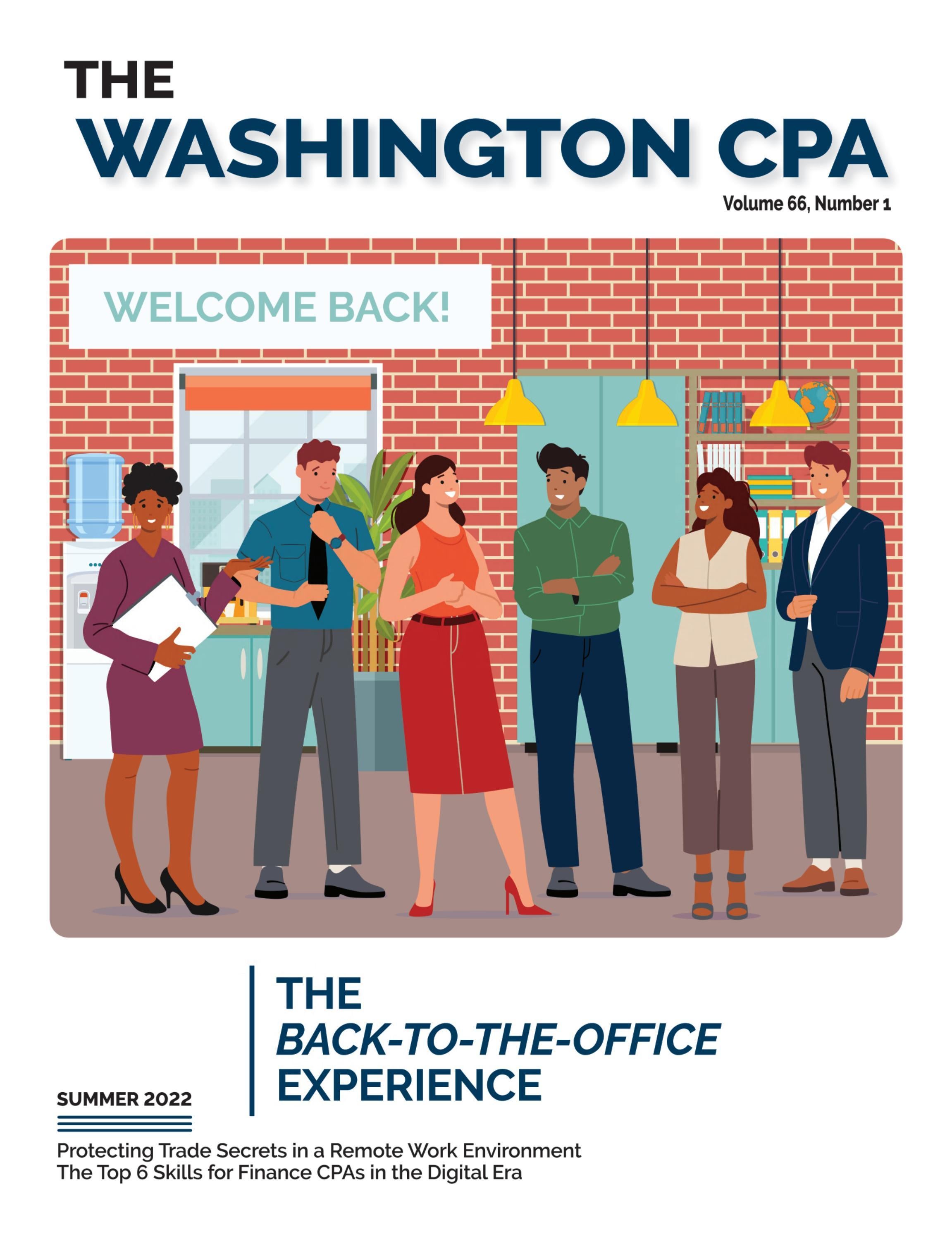The Washington CPA 2022 Summer by Washington Society of CPAs - Issuu