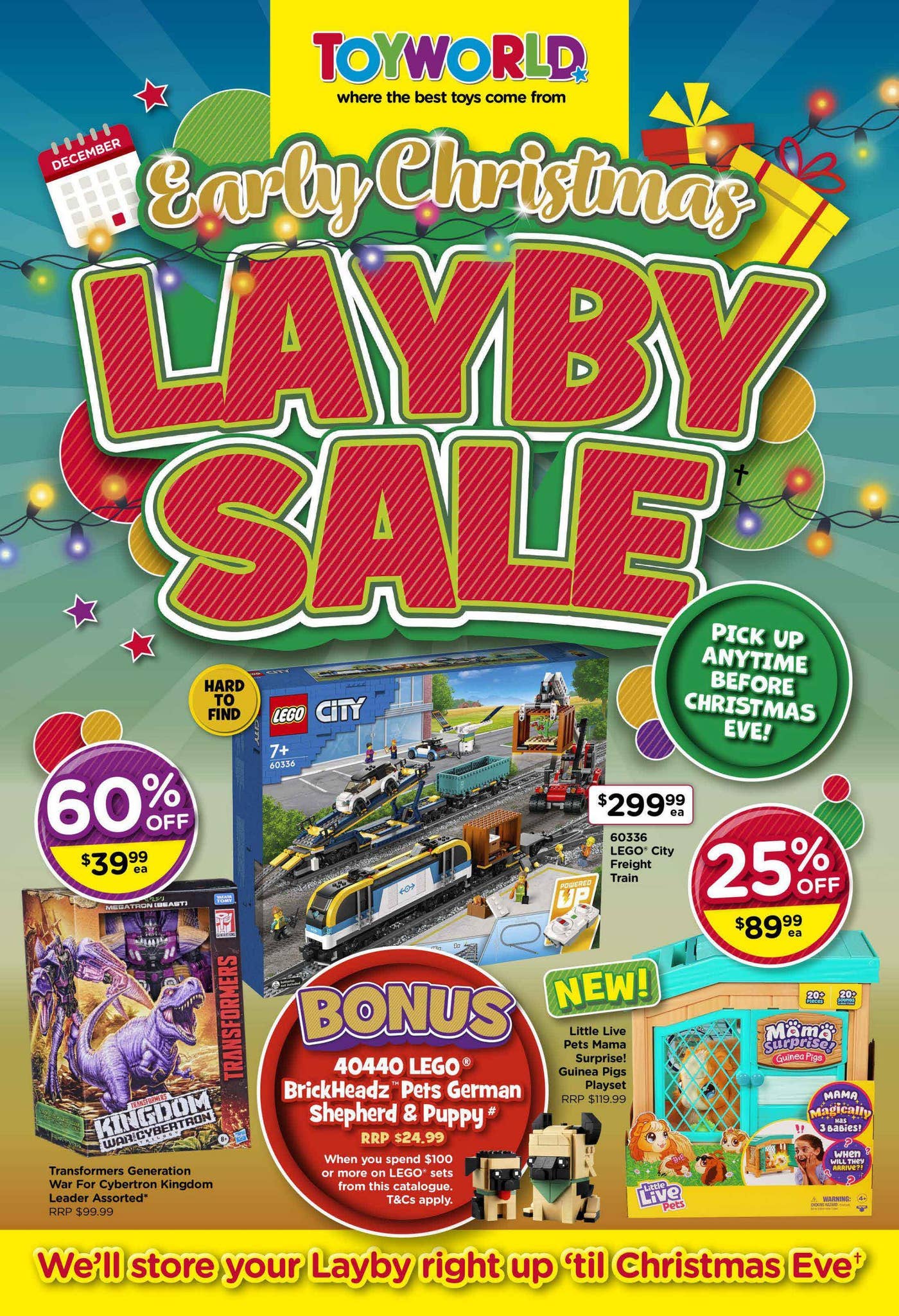 Toyworld Australia - Early Christmas Layby Sale by Associated Retailers ...