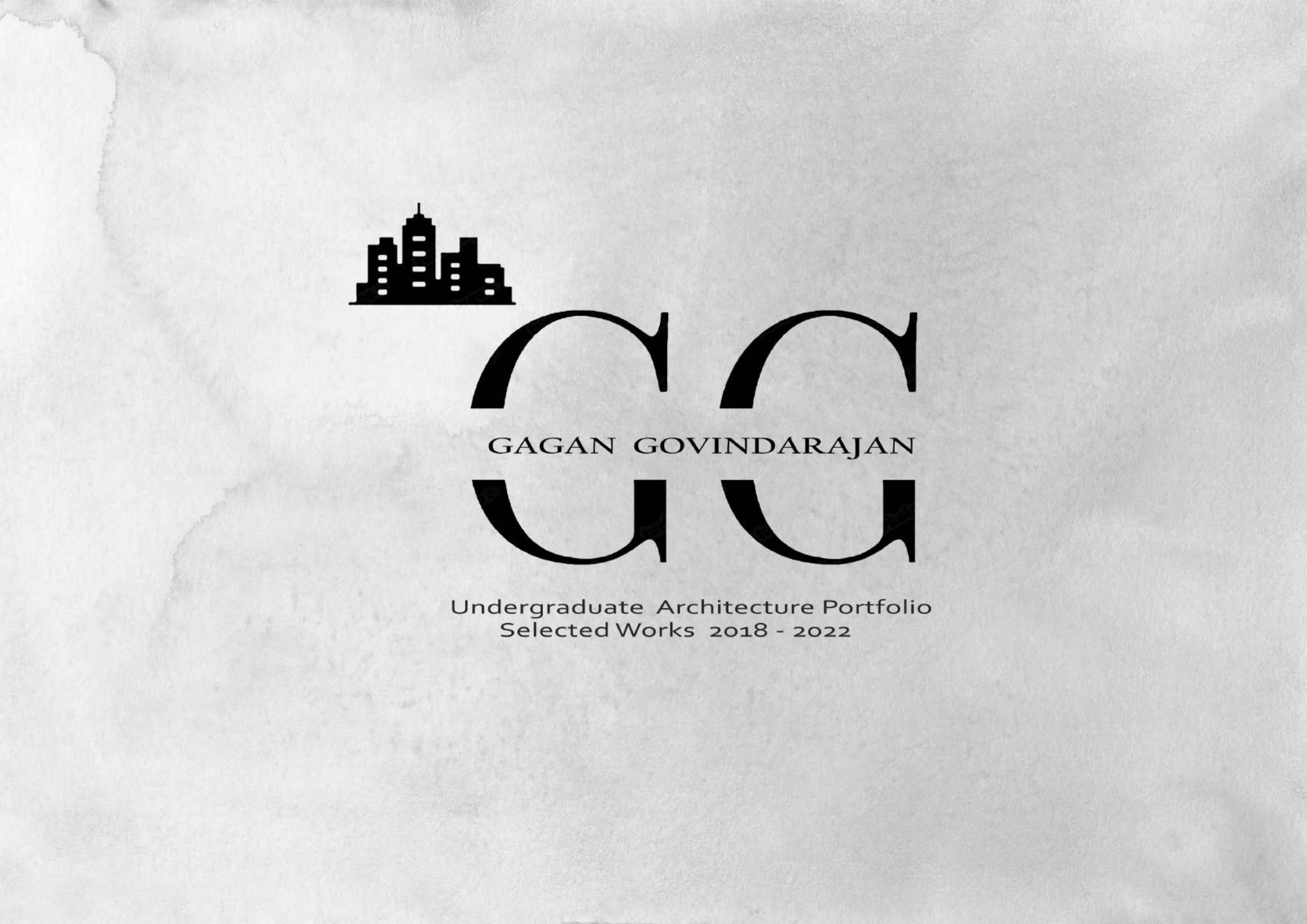 Undergraduate Architecture Portfolio - G.Gagan by G_Gagan - Issuu