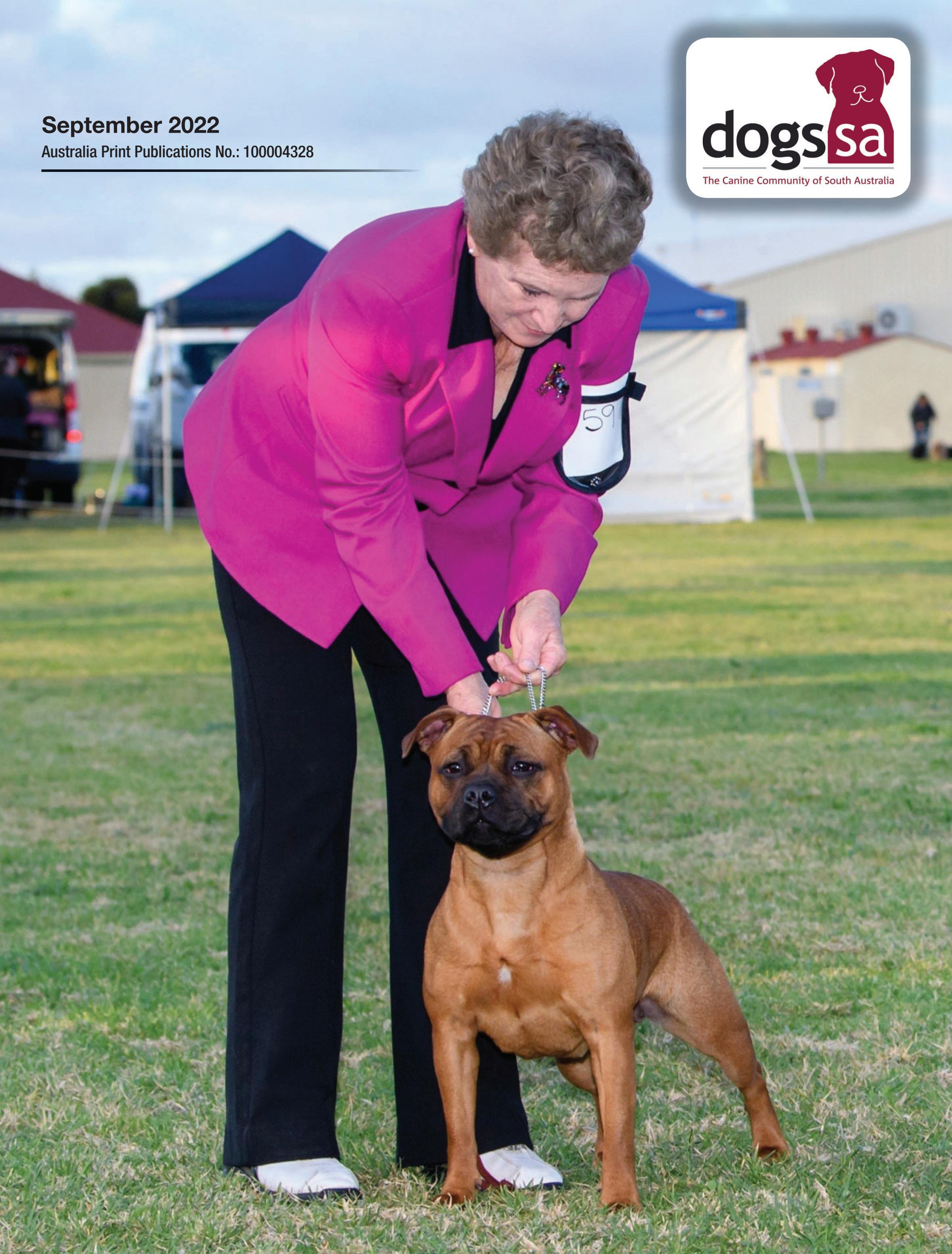 2022 Dogs SA September Magazine by Dogs SA - Issuu