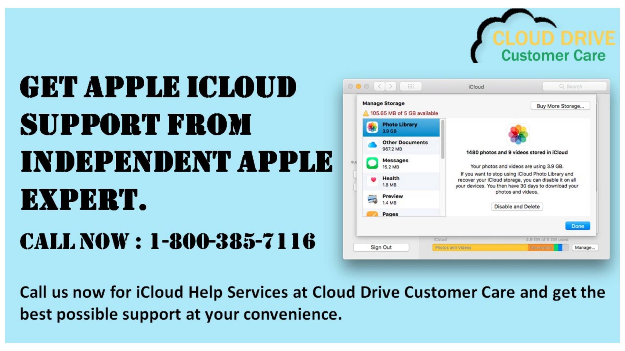 Apple Support Expert 1-800-385-7116, iCloud Support Specialist. by ...