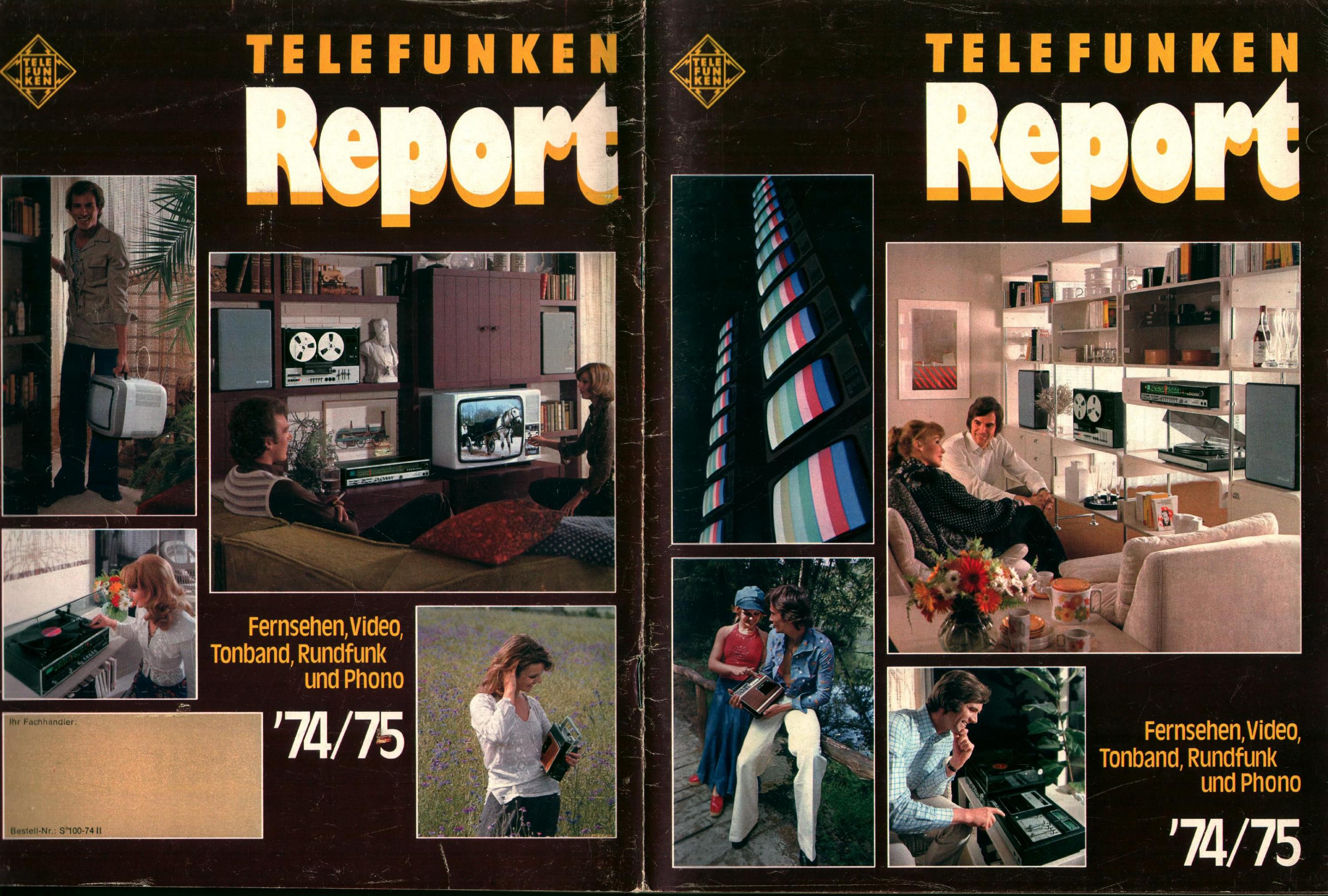 Telefunken 1974-75 Report by Alex Chernyak - Issuu