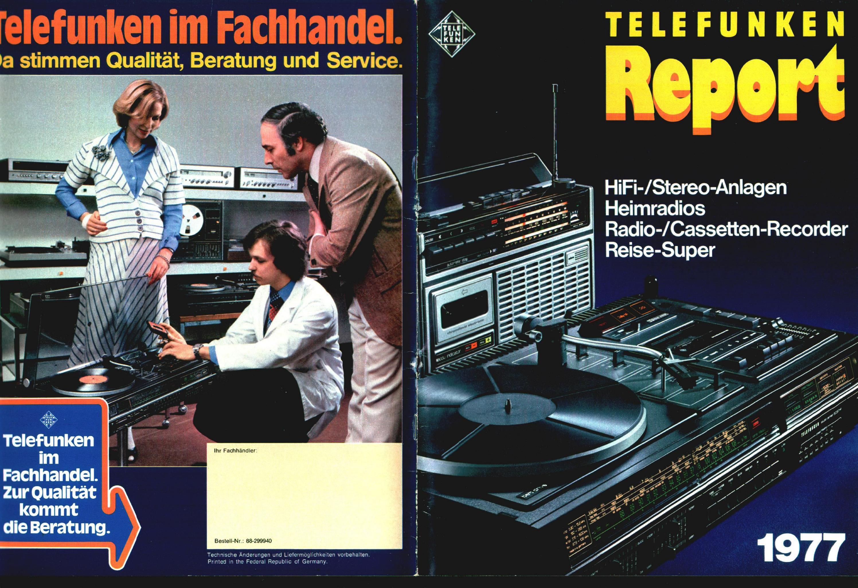 Telefunken 1977 Report by Alex Chernyak - Issuu