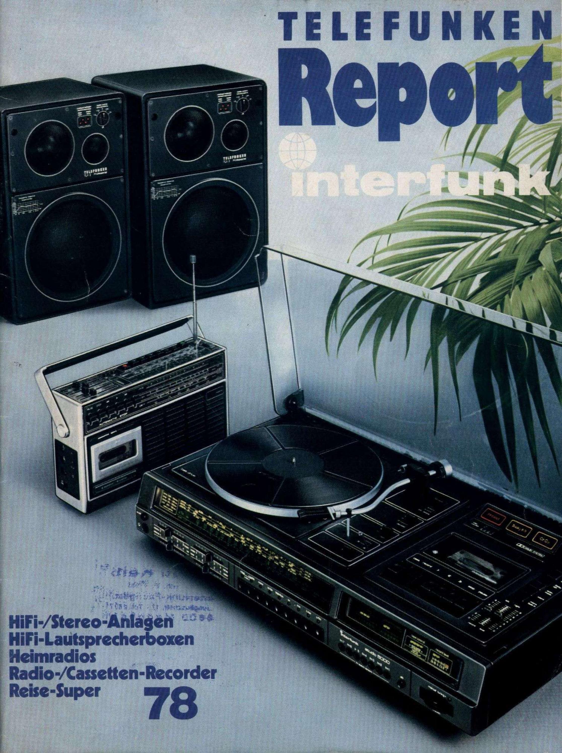 Telefunken 1978 Report a by Alex Chernyak - Issuu