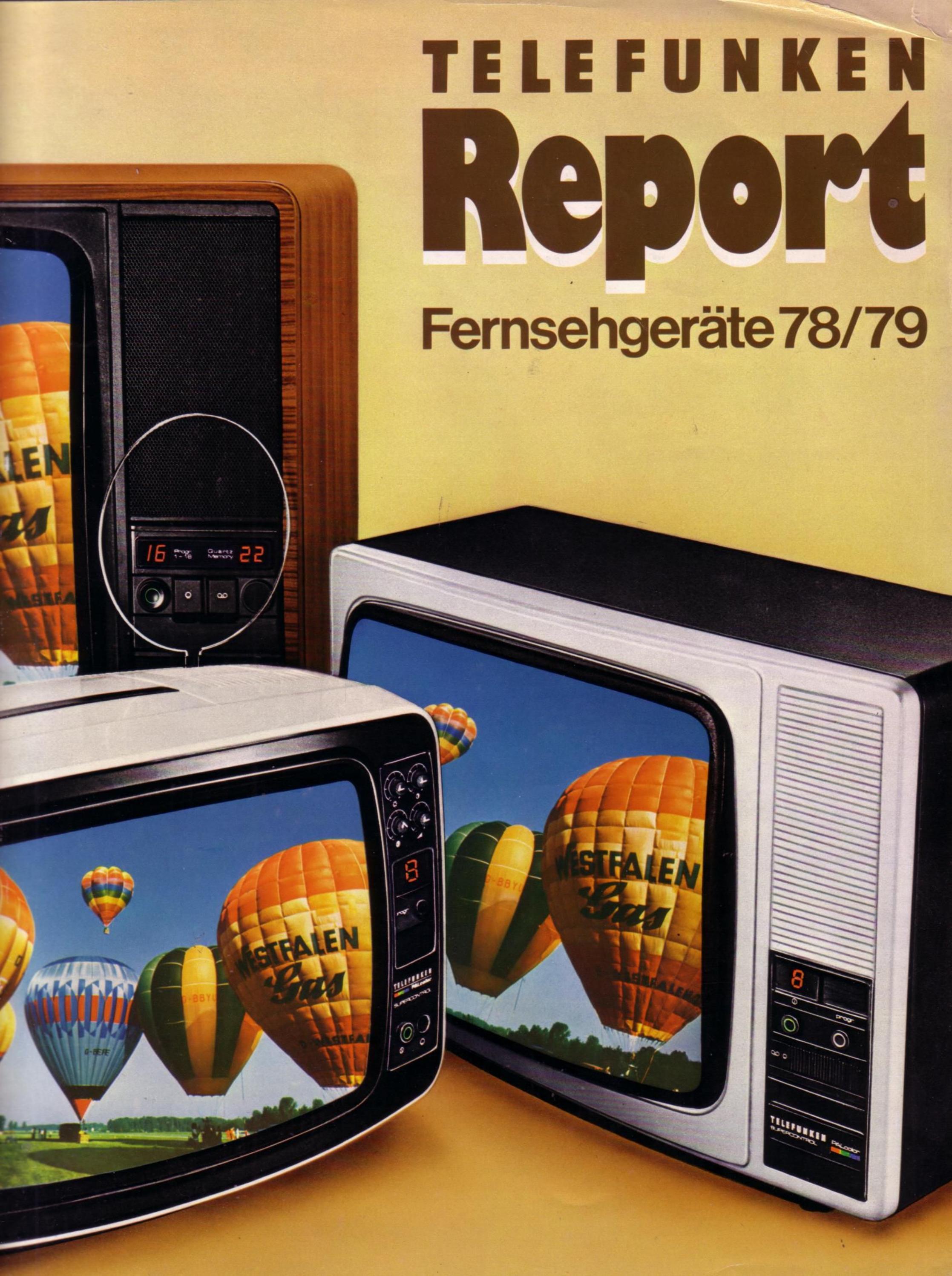 Telefunken 1978-79 Report TV by Alex Chernyak - Issuu