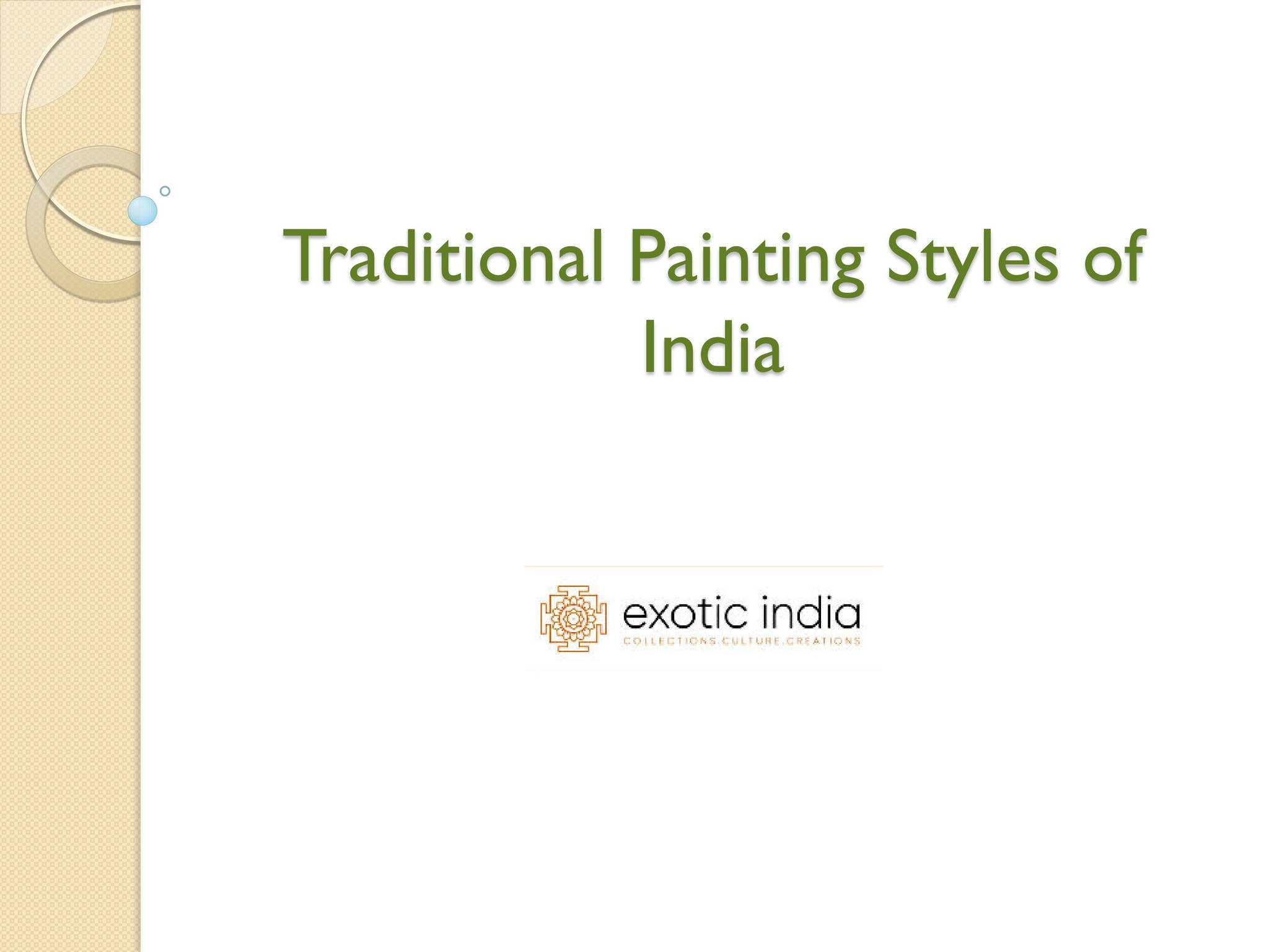 Traditional Painting Styles of India by Exotic India Art - Issuu