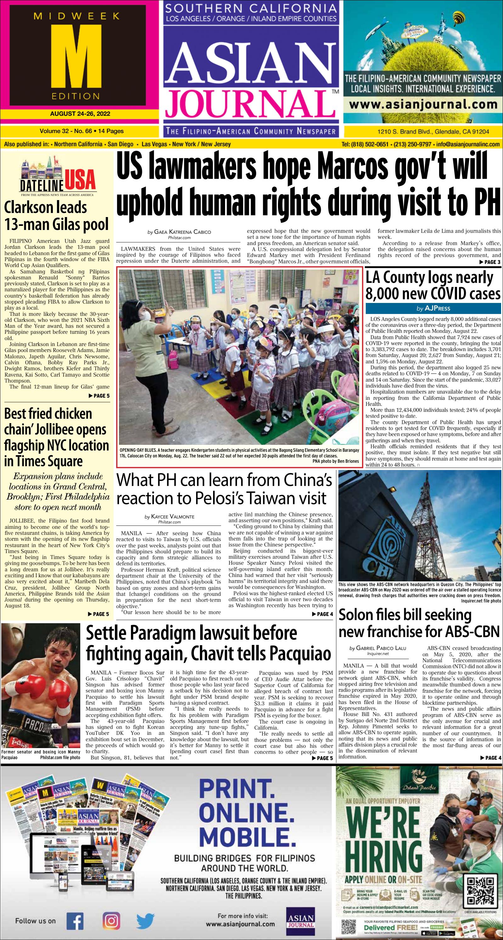 082422 - Southern California Midweek Edition by Asian Journal Community ...