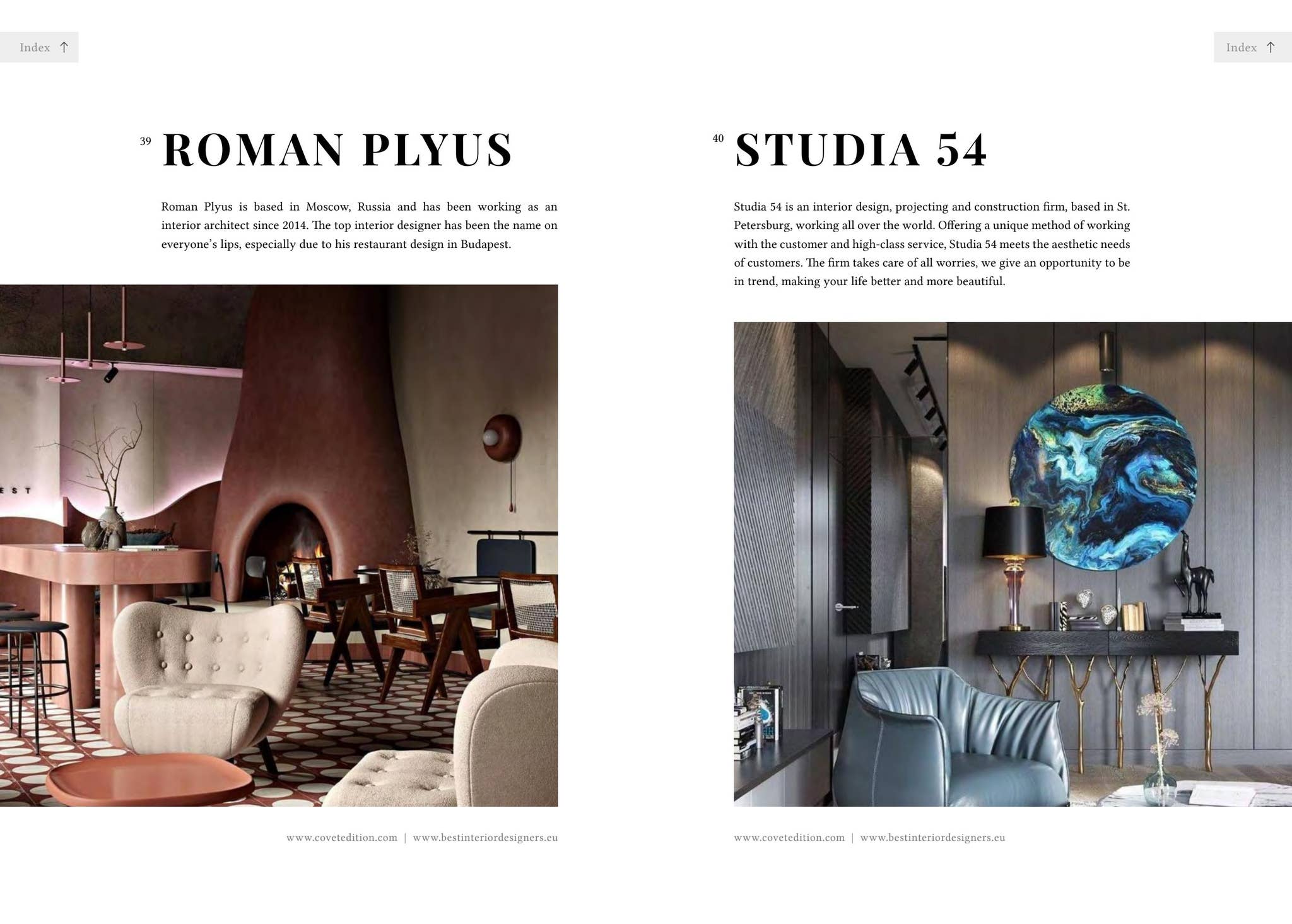 BEST INTERIOR DESIGNERS FROM RUSSIA BID by Trend Design Book - Issuu