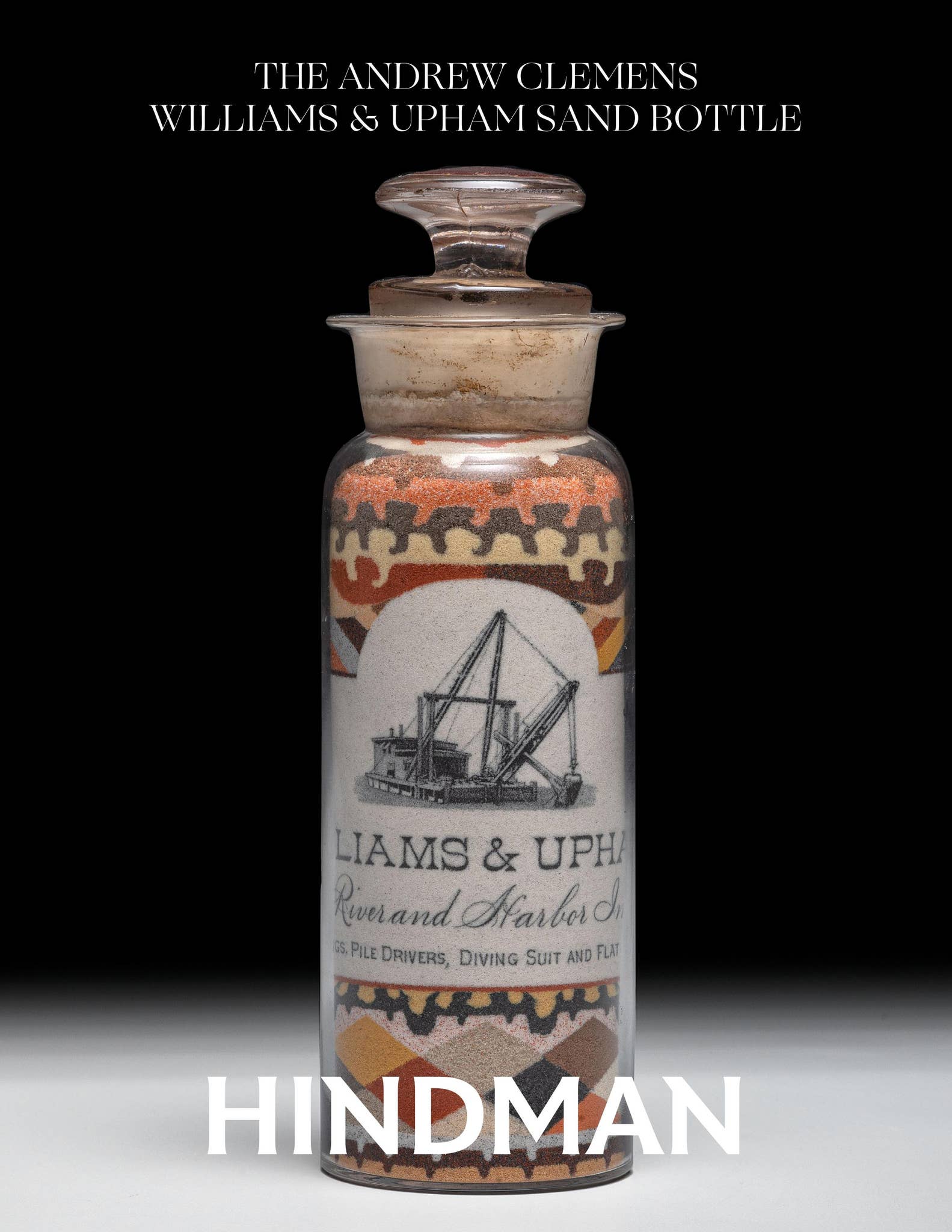 The Andrew Clemens Williams & Upham Sand Bottle by Freeman's | Hindman ...