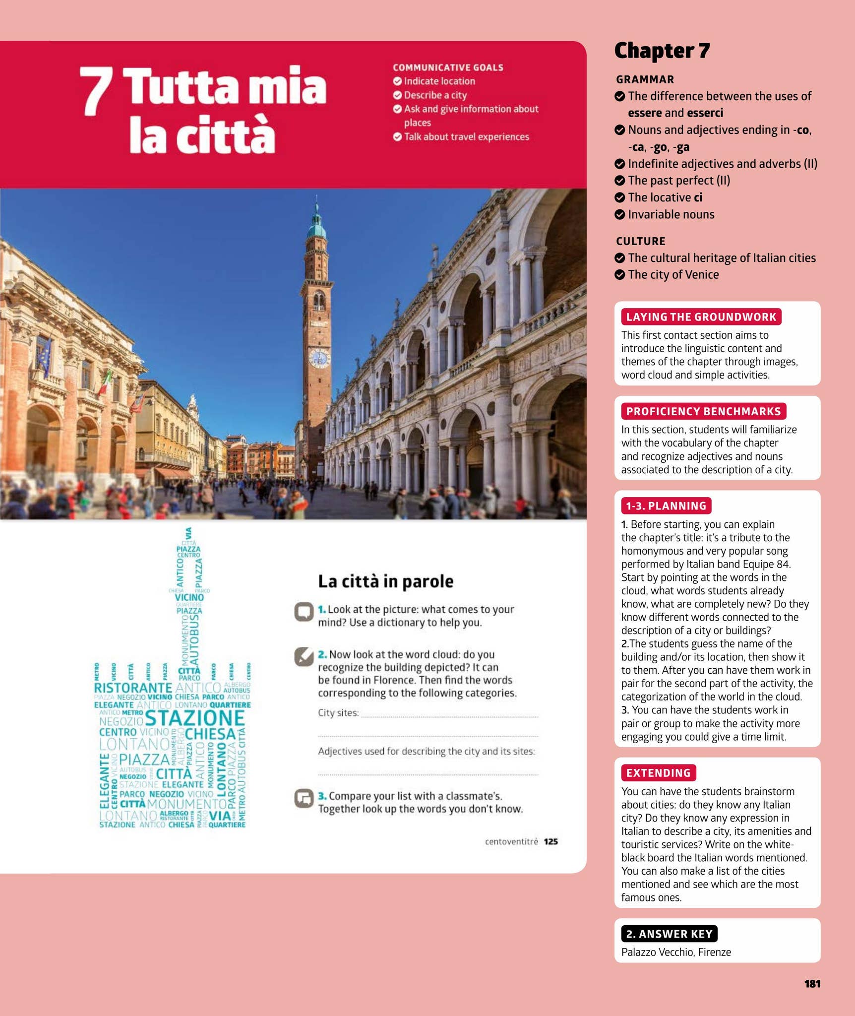 DAVVERO 1 - Annotated Instructor's Edition by Klett World Languages - Issuu