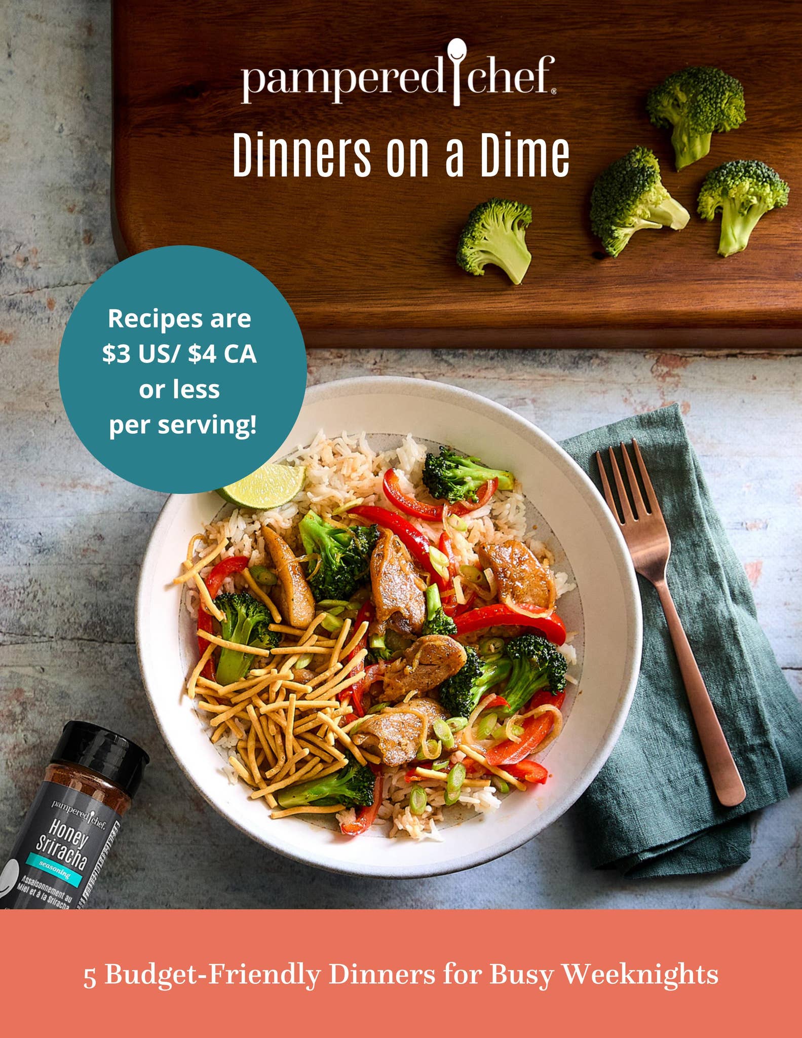 Dinners on a Dime Recipes by Pampered Chef - Issuu