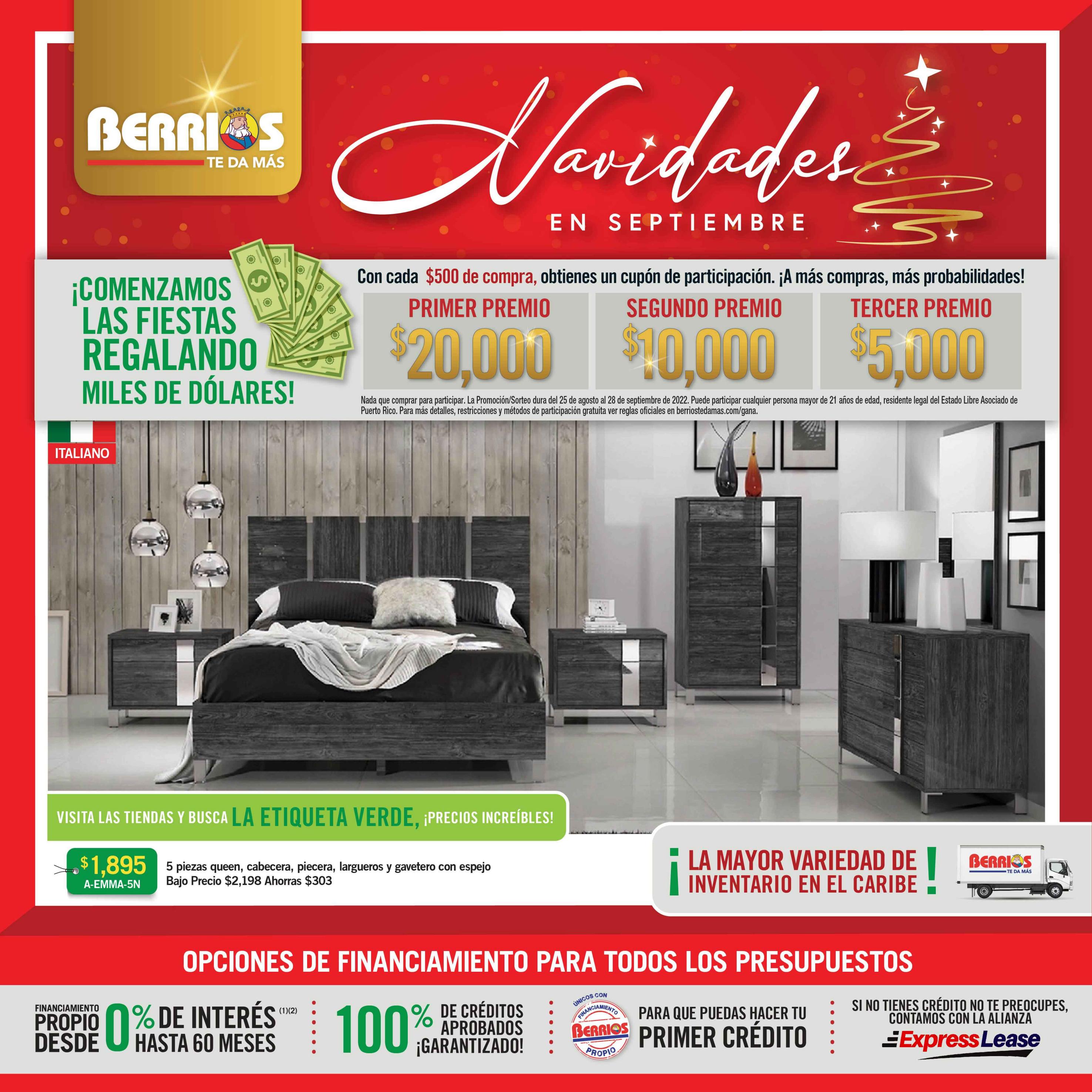 Shopper Digital "Navidades en Septiembre" | Mueblerías Berríos by ...