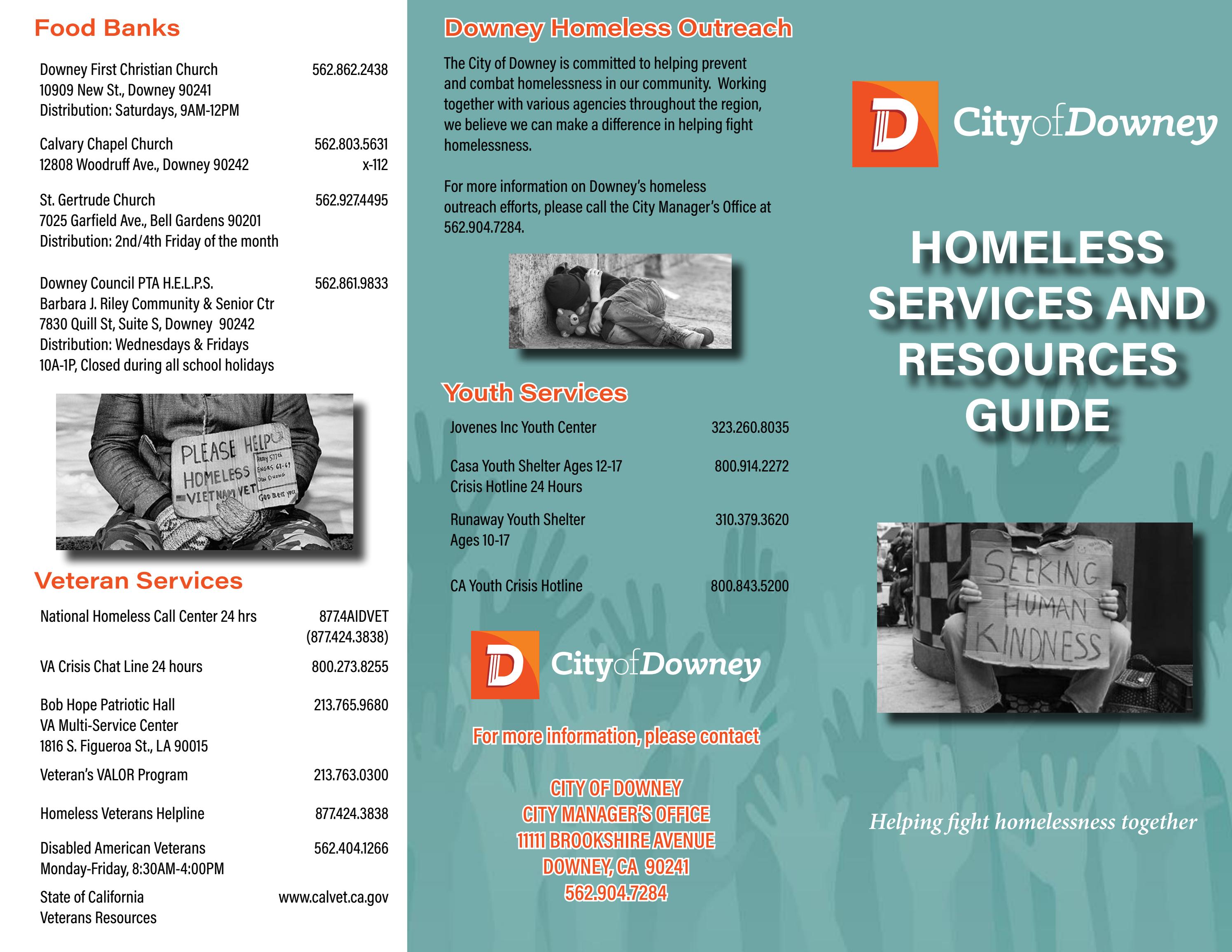 Downey Homeless Services and Resources Guide by downeyca - Issuu