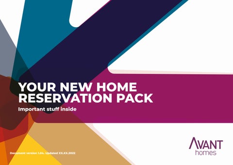 Reservation Pack - 25082022- NHQC by Avant Homes - Issuu