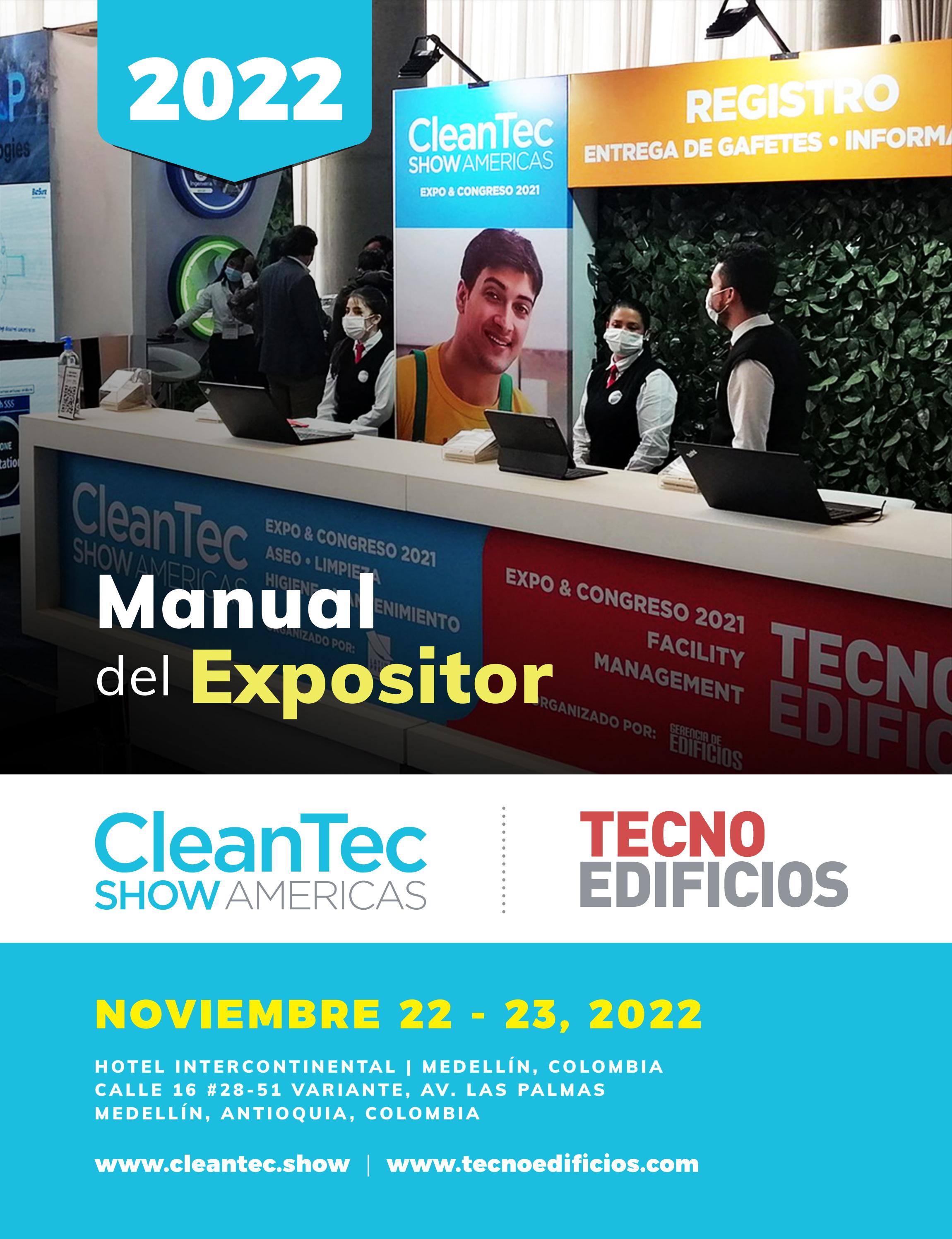 Manual del expositor Cleantec SHOW AMERICAS - TECNOEDIFICIOS 2022 by ...