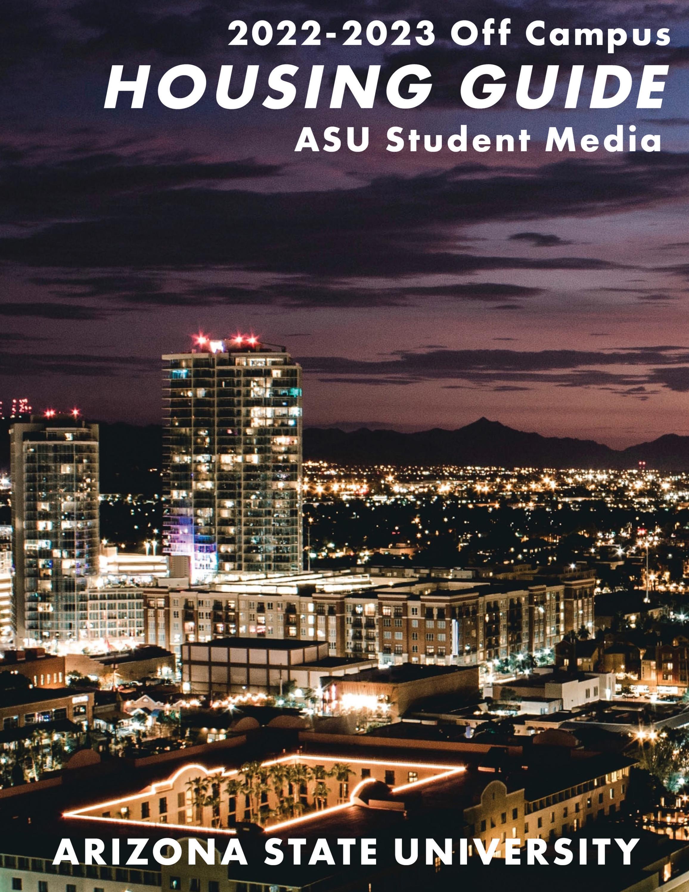 ASU Off Campus Housing Guide 2022 2023 By State Press Magazine Issuu