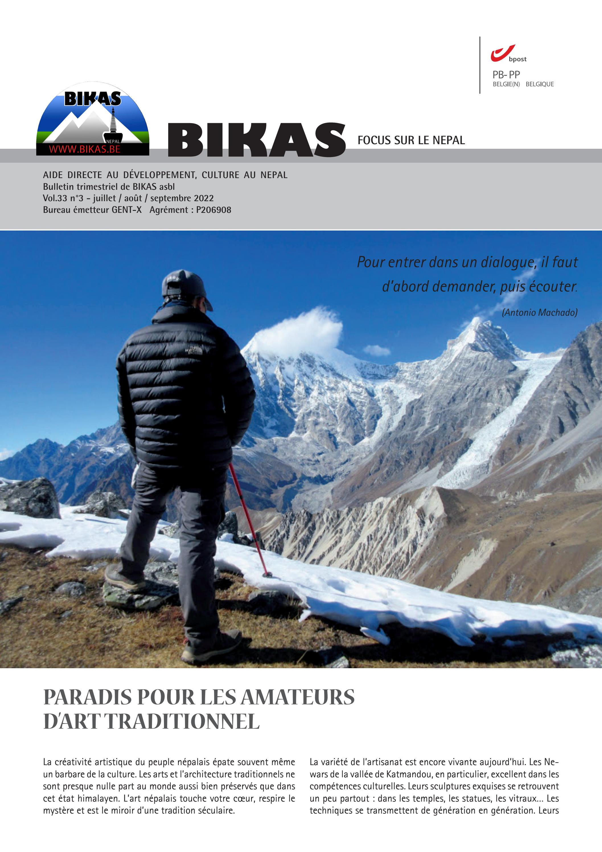 Bulletin BIKAS jul-aug-sep 2022 by BIKAS vzw - Issuu