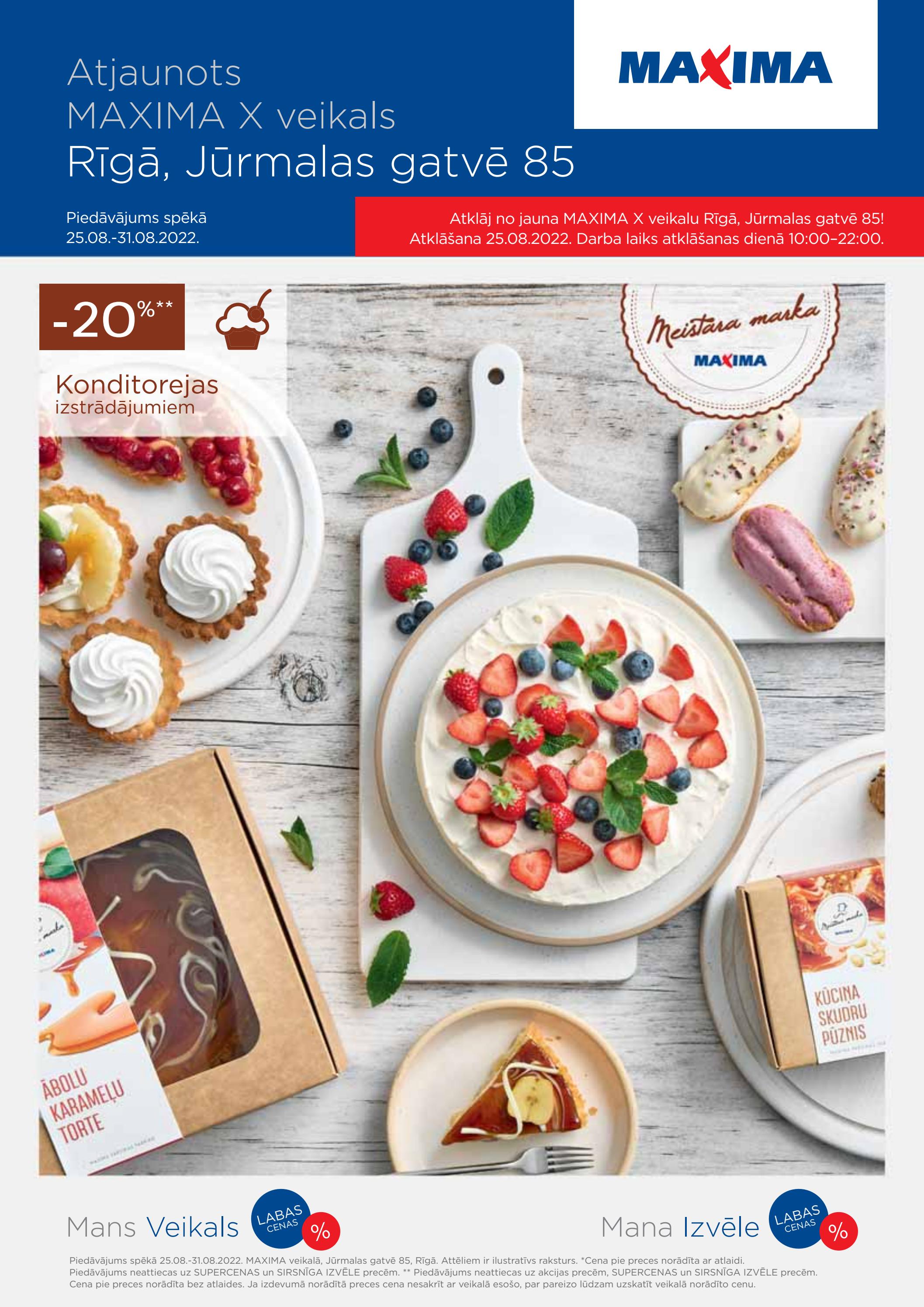 LV - RIGA, 08.25-31 by MAXIMA - Latvija, Lietuva, Eesti - Issuu