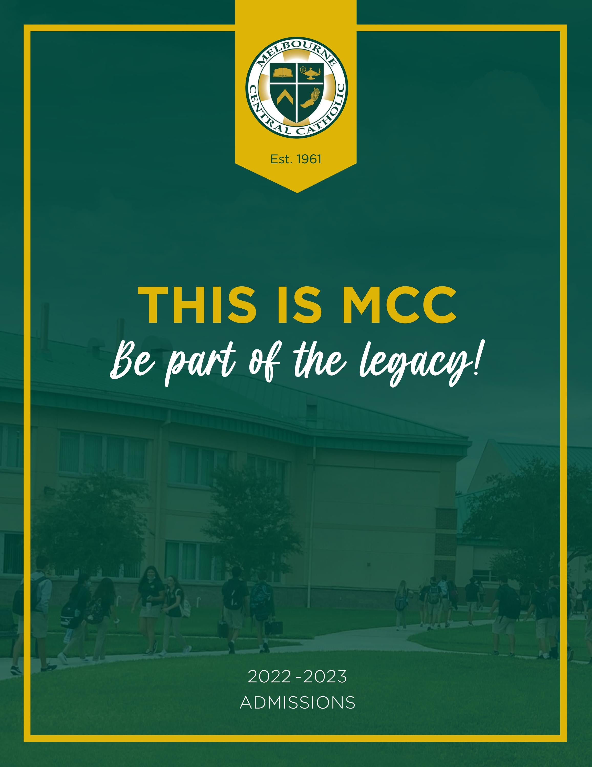 MCC Viewbook 2022-2023 by Melbourne Central Catholic High School - Issuu