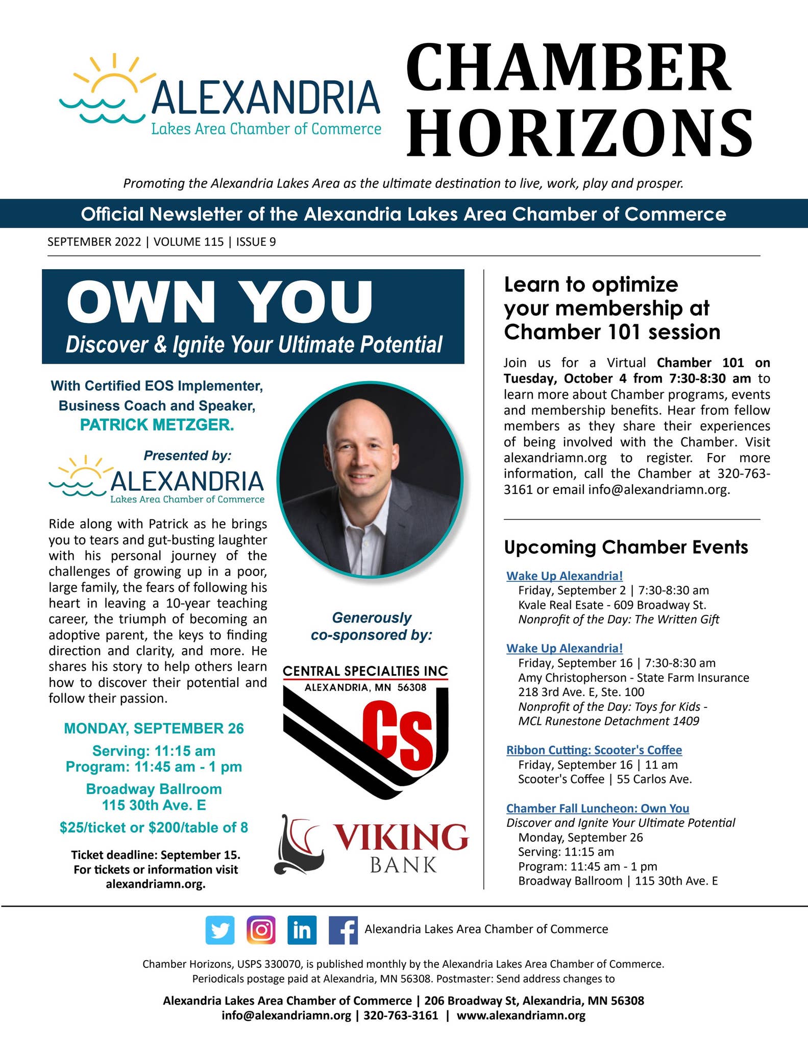 2022 September Chamber Horizons Newsletter by ...